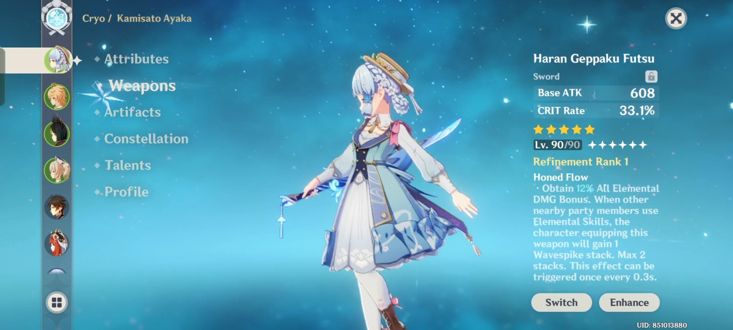 Ayaka outfit + Haran =🔥 Genshin Impact | HoYoLAB