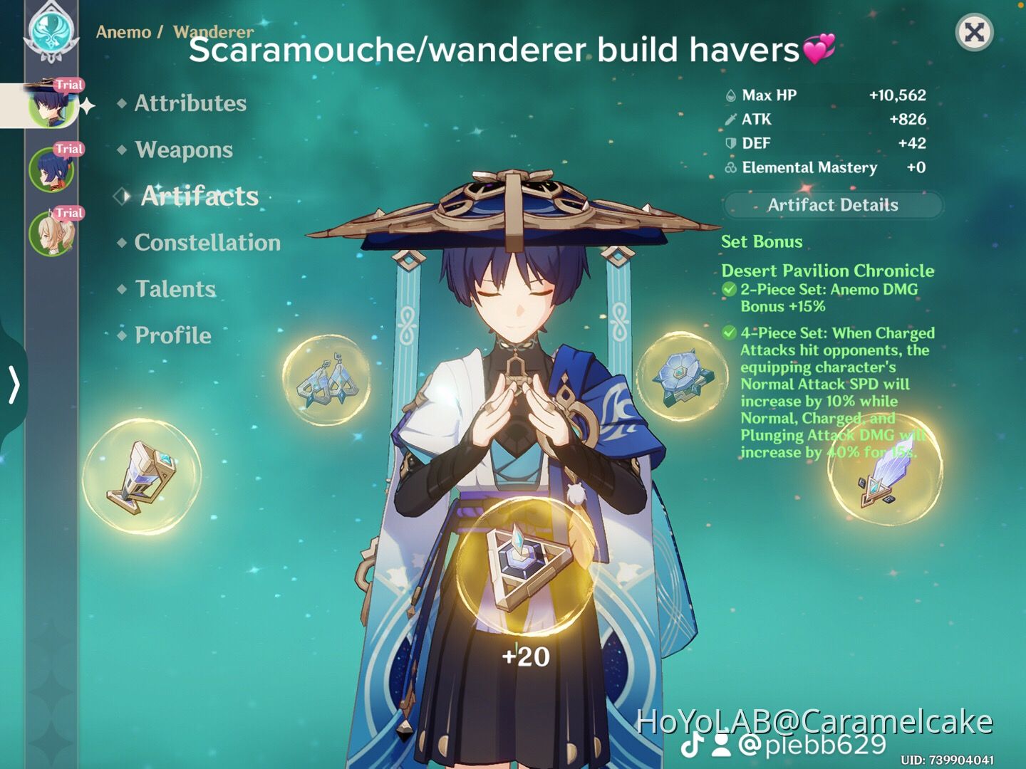 Scara and faruzan build Genshin Impact | HoYoLAB