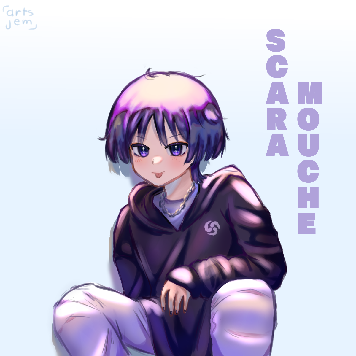 Scara in modern clothes Genshin Impact | HoYoLAB