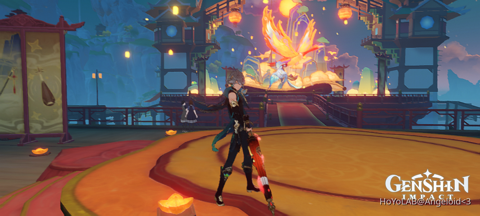 our first lantern rite Genshin Impact | HoYoLAB