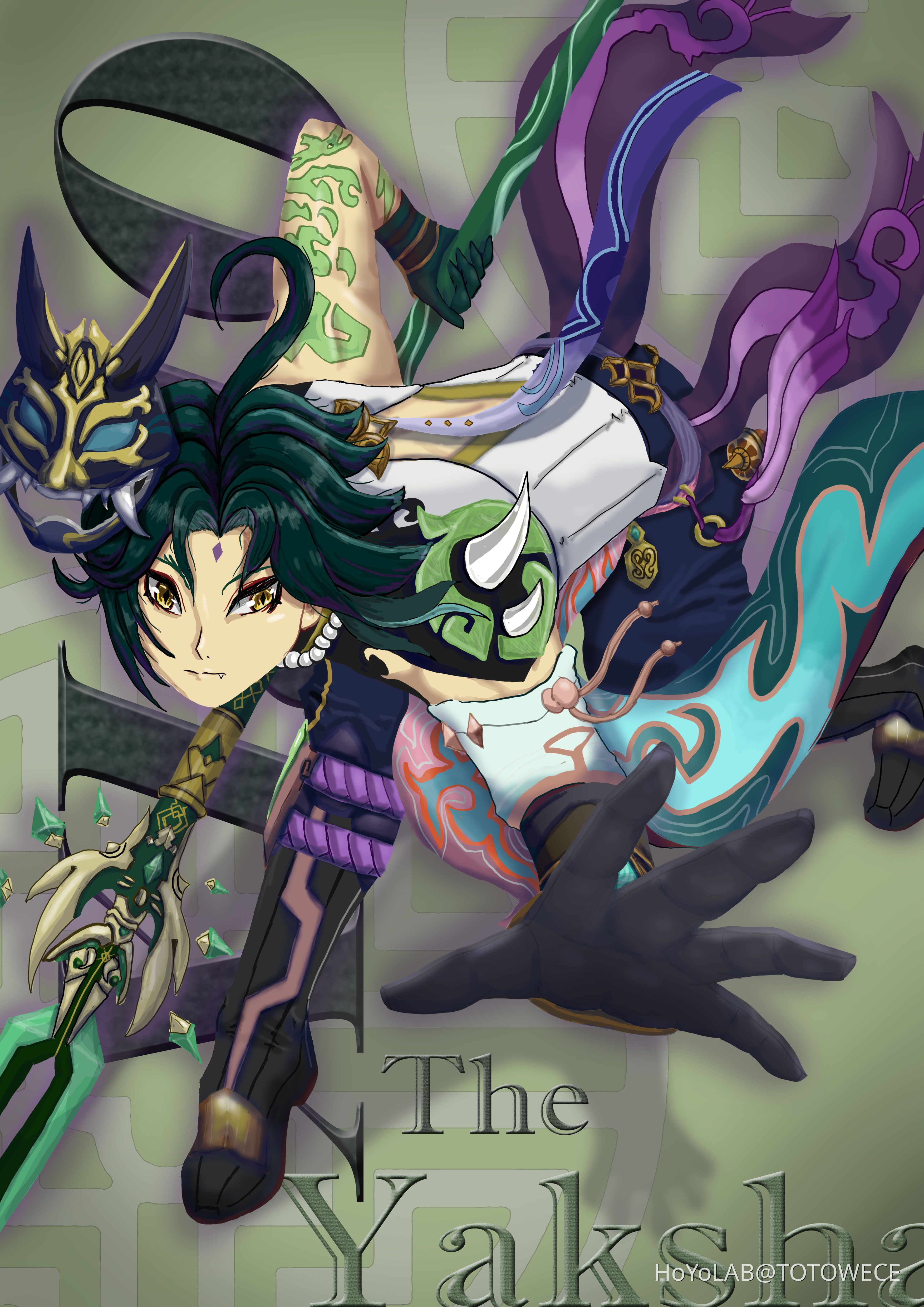 The Vigilant Yaksha - Xiao Genshin Impact | HoYoLAB