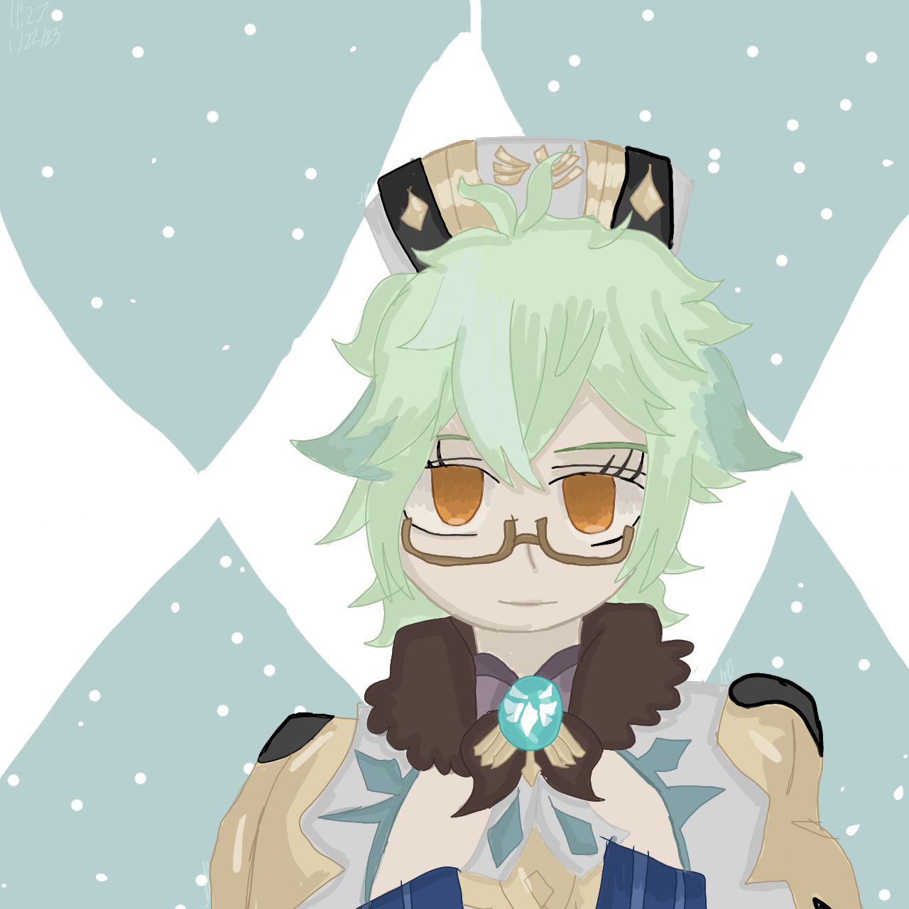 Sucrose drawing! Genshin Impact | HoYoLAB