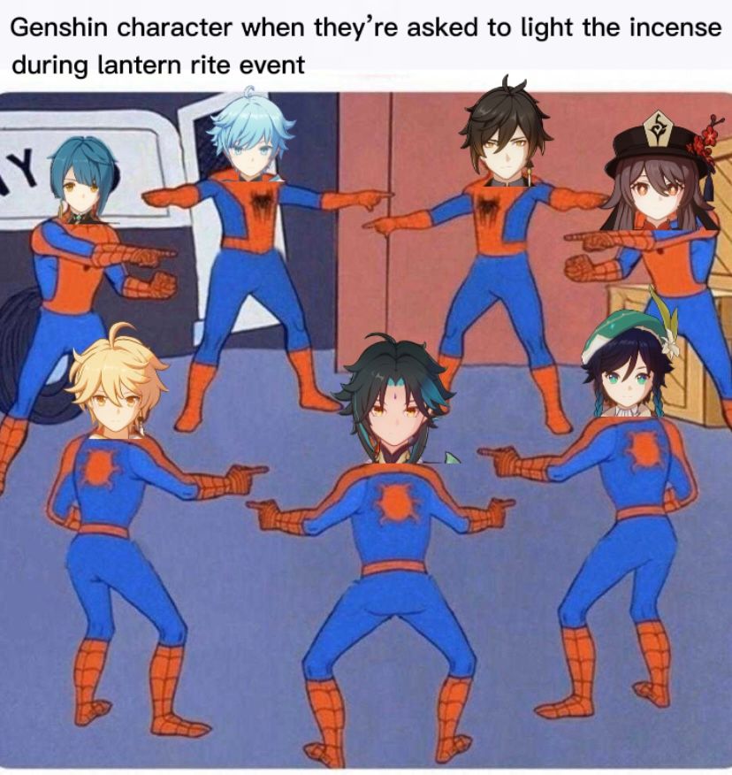 New meme for lantern rite event 3.4 by me Genshin Impact | HoYoLAB
