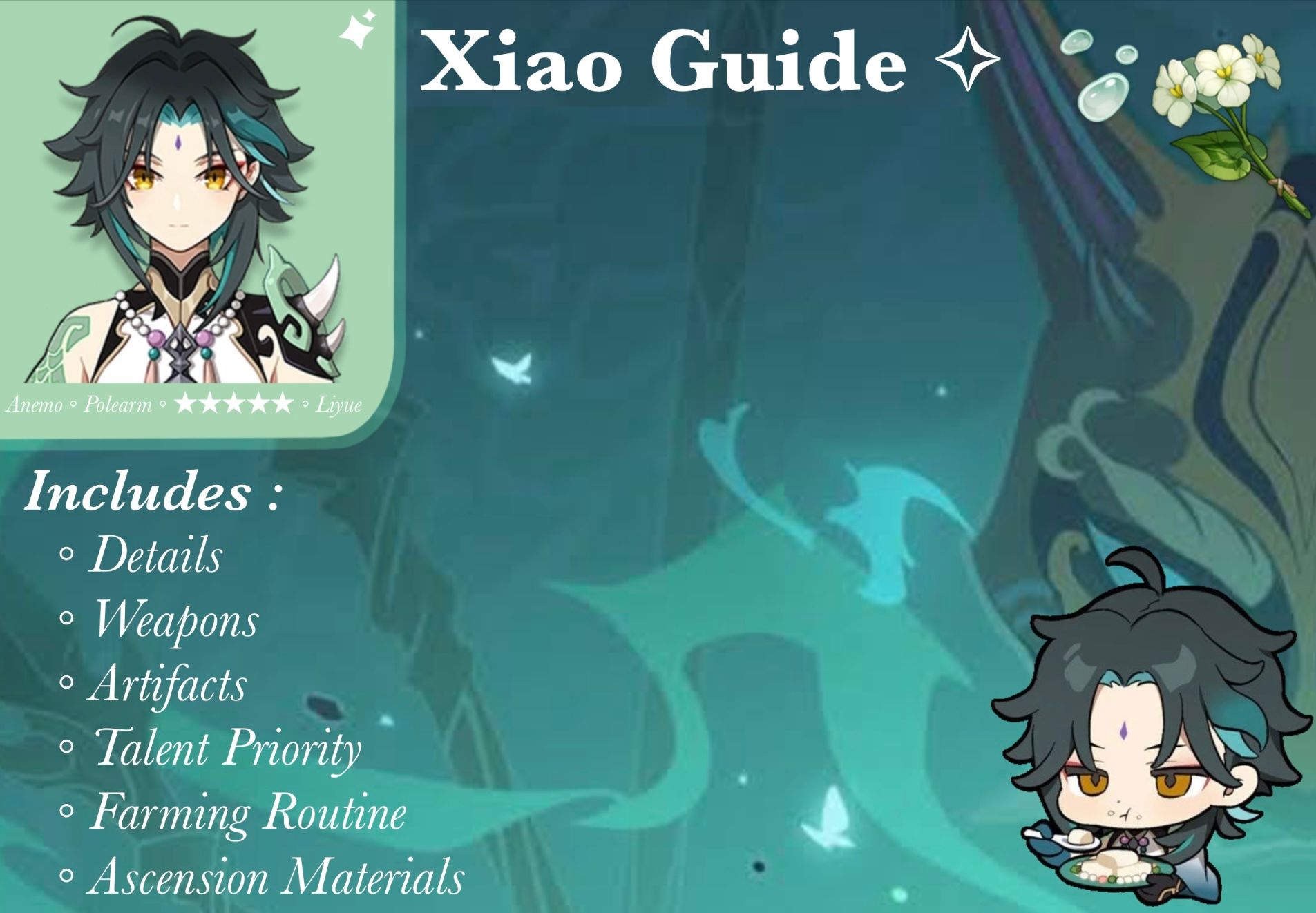 Xiao Character Guide Genshin Impact | HoYoLAB