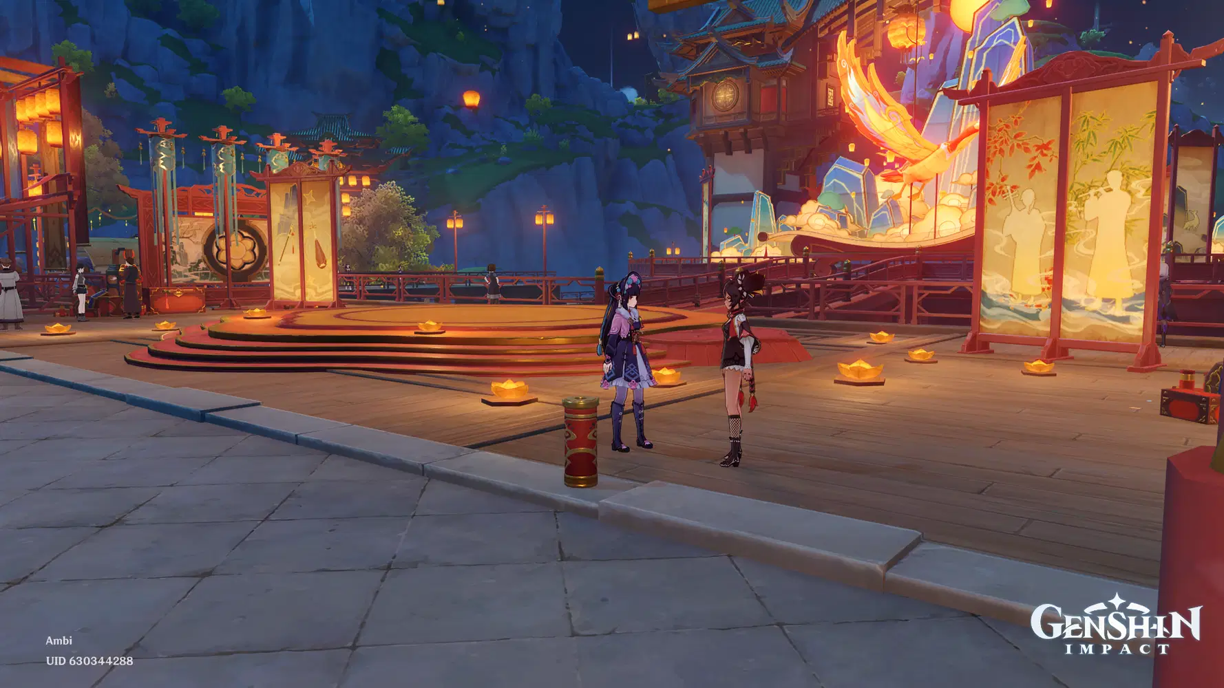 Lantern Rite Festival Post-event Character Locations Genshin Impact ...