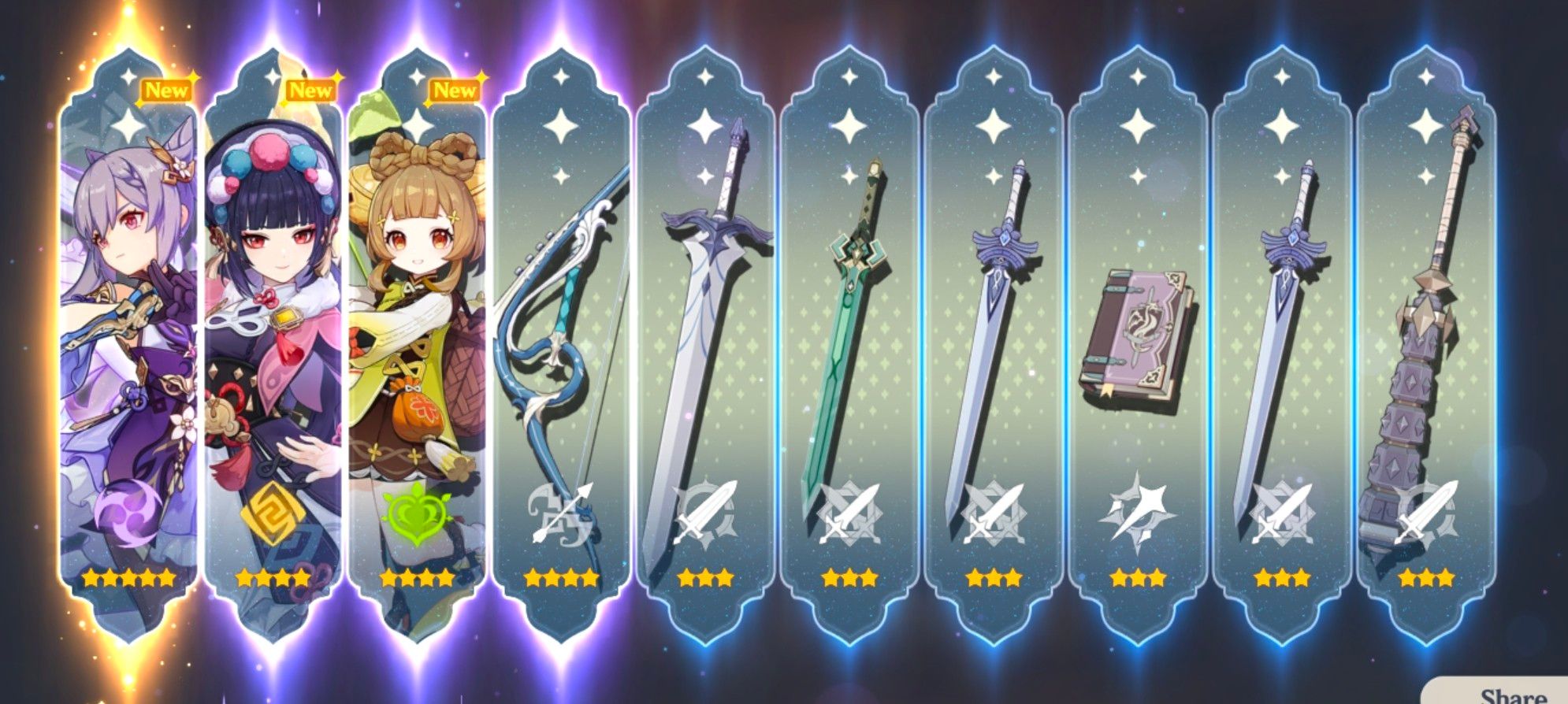 My first 10 wishes on the Xiao banner Genshin Impact | HoYoLAB