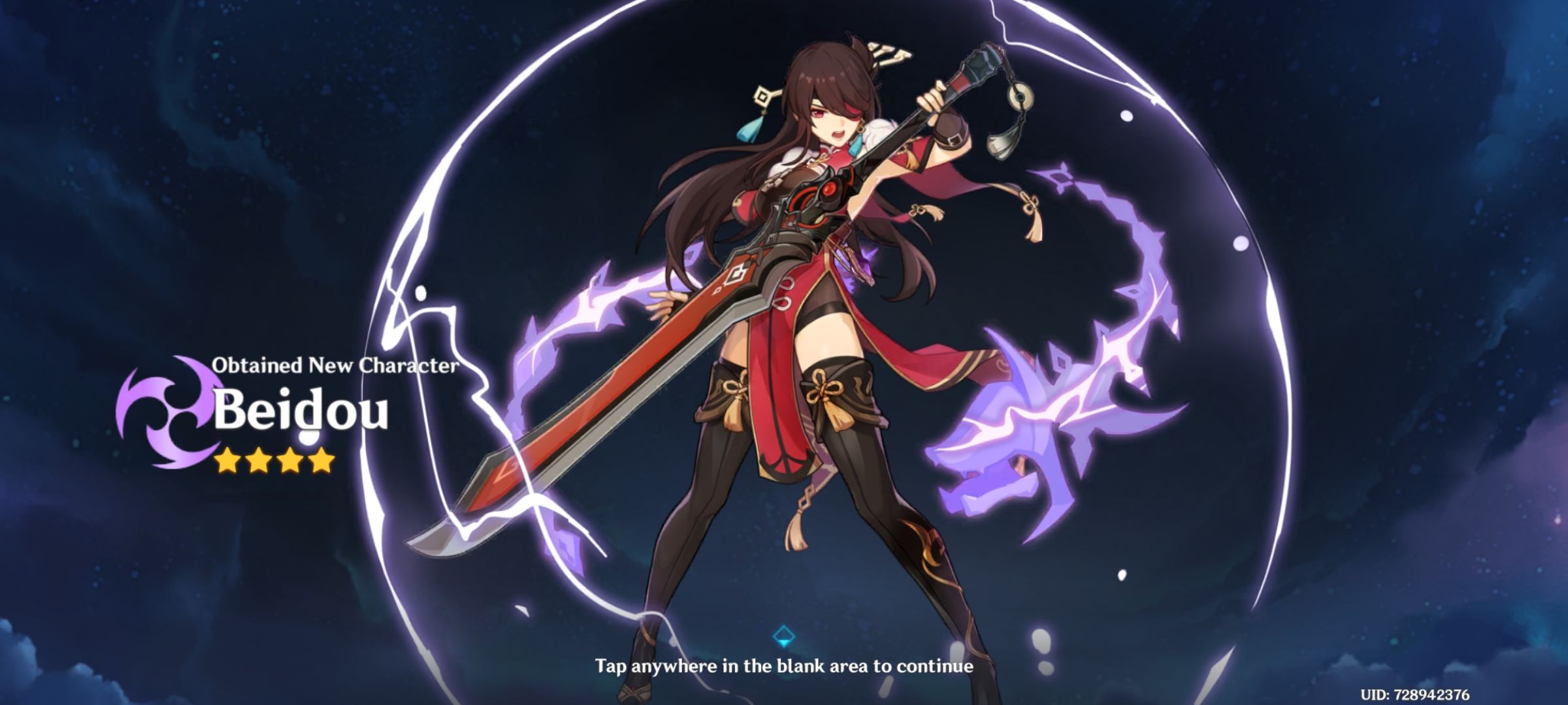 Finally got Beidou! Genshin Impact | HoYoLAB