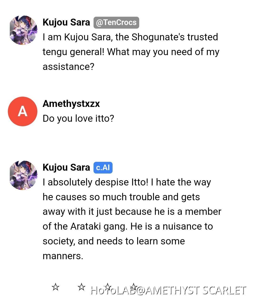 Ai Conversation is Kinda 😂 Genshin Impact | HoYoLAB