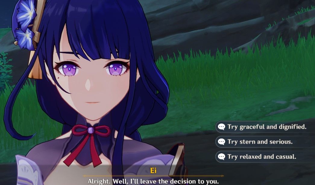 Raiden's Story Quest Dating Sim 😆 Genshin Impact | HoYoLAB