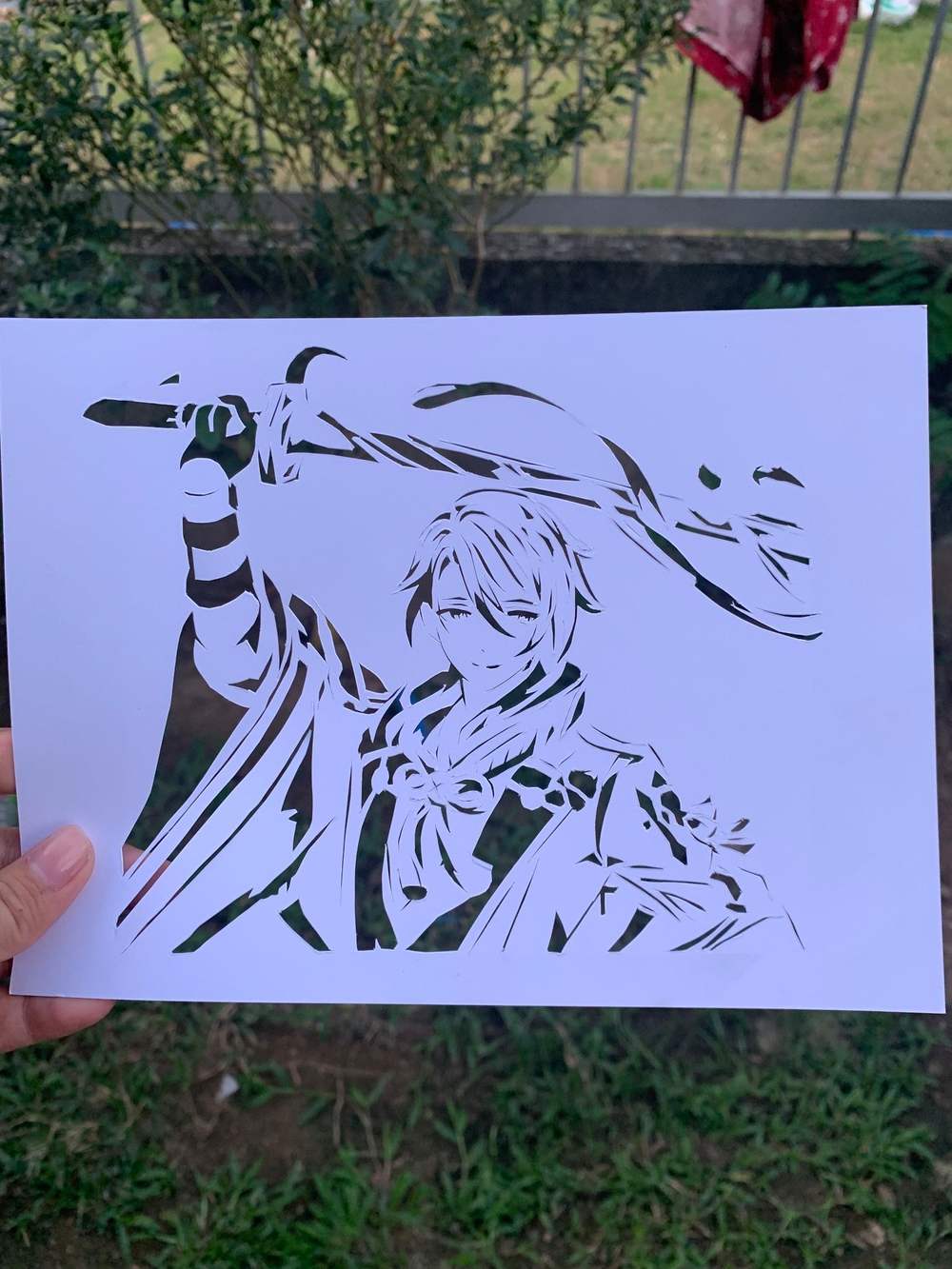 Kamisato Ayato Stencil Genshin Impact | HoYoLAB