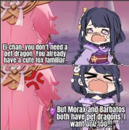 Poor Ei Chan 😢😢 Genshin Impact | HoYoLAB