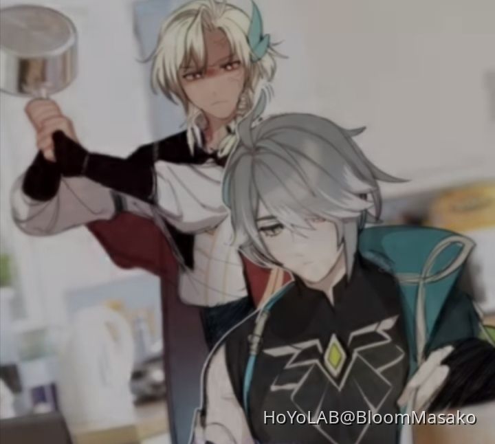 Kaveh and Alhaitham memes from yt Genshin Impact | HoYoLAB