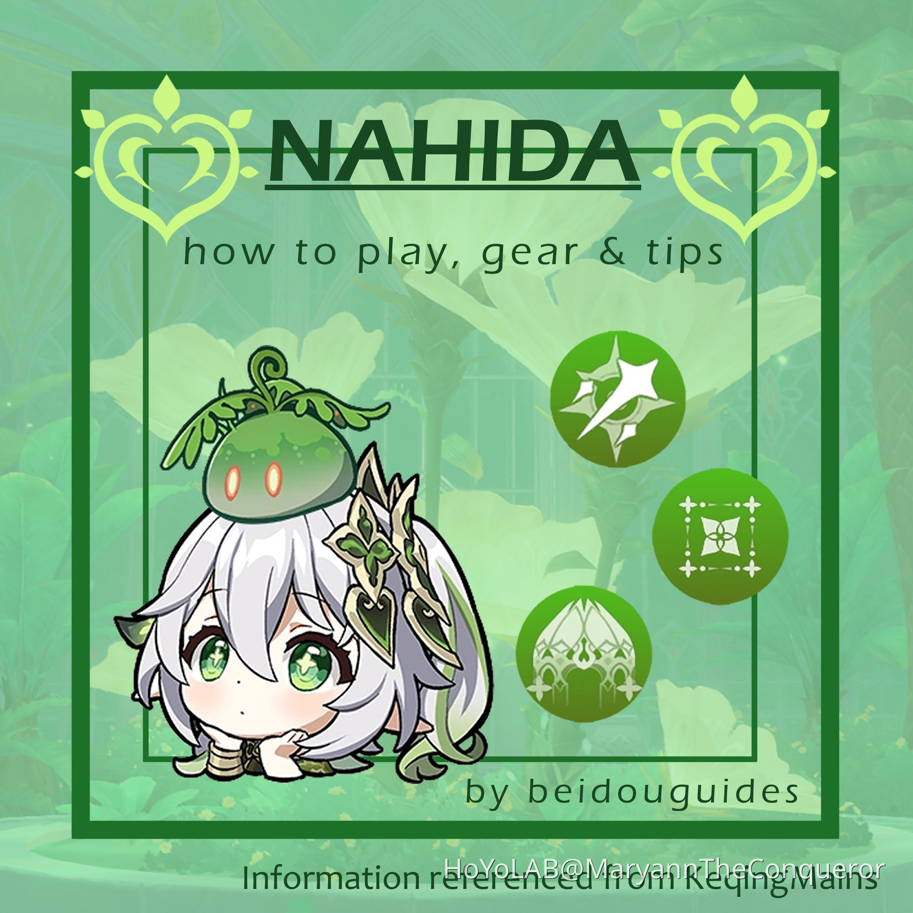 BeidouGuides - Nahida Guide! Genshin Impact | HoYoLAB
