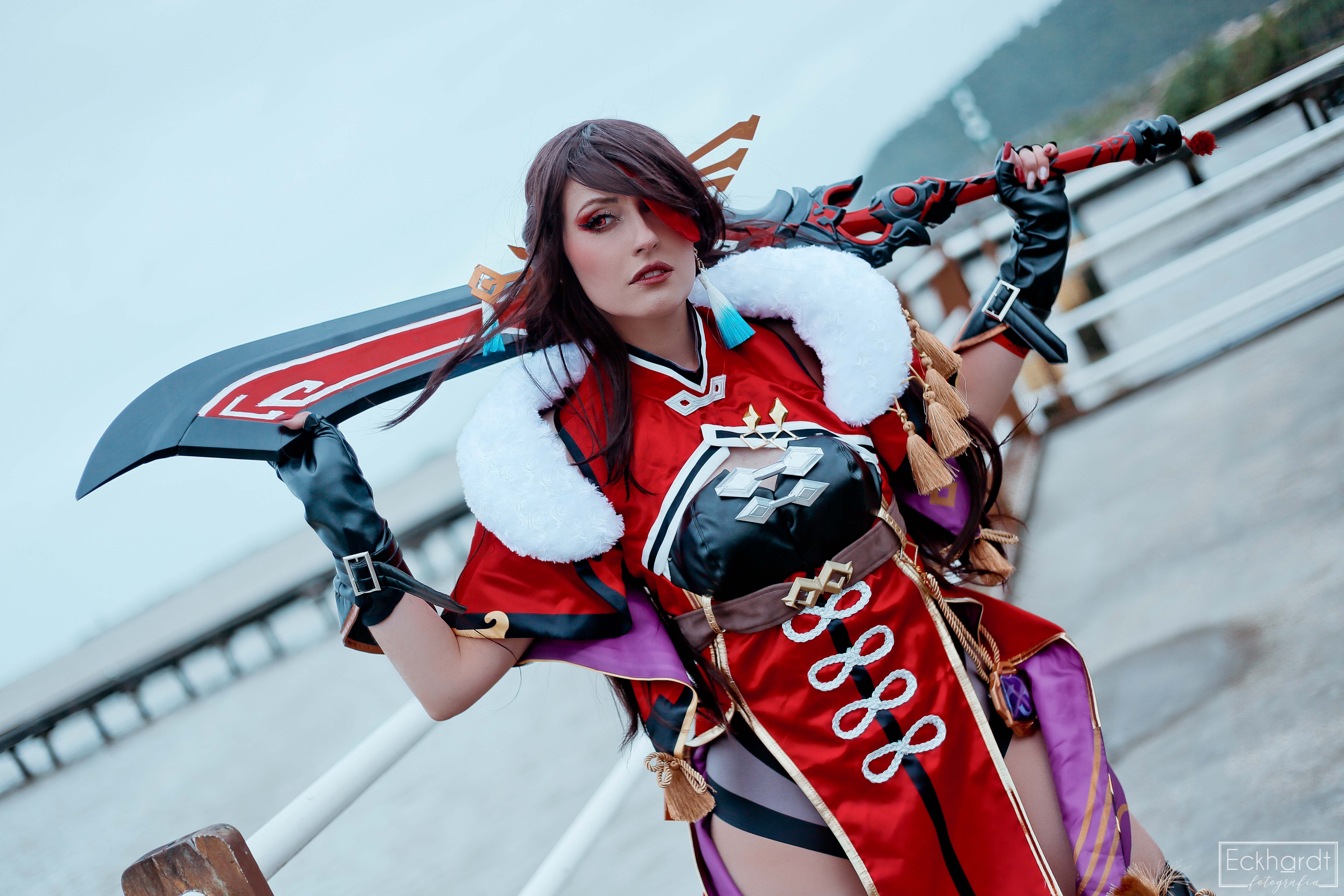 Beidou cosplay ⚓️ Genshin Impact | HoYoLAB