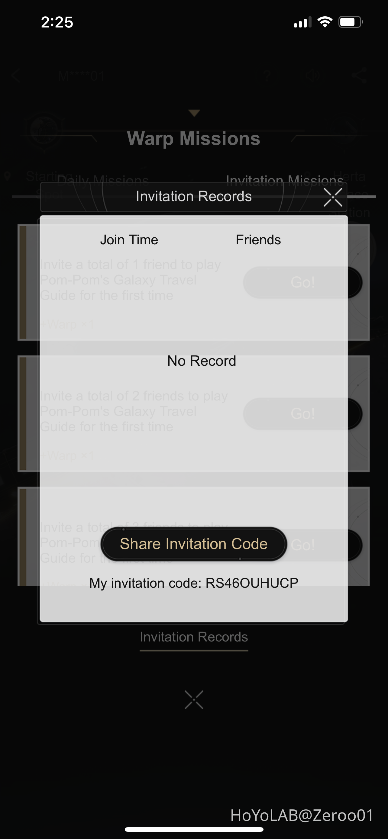 Invitation code Honkai: Star Rail | HoYoLAB
