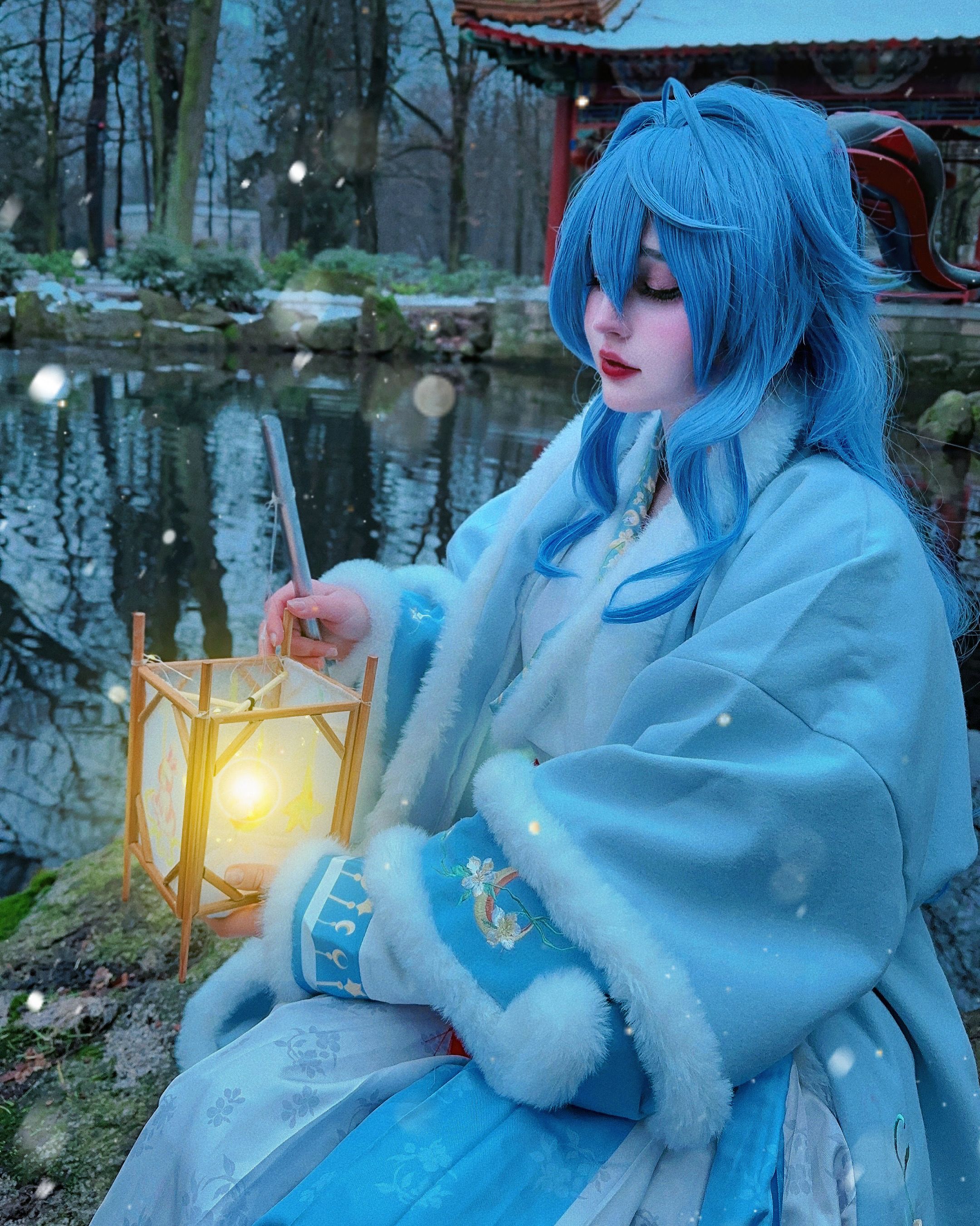 Ganyu in hanfu Genshin Impact | HoYoLAB