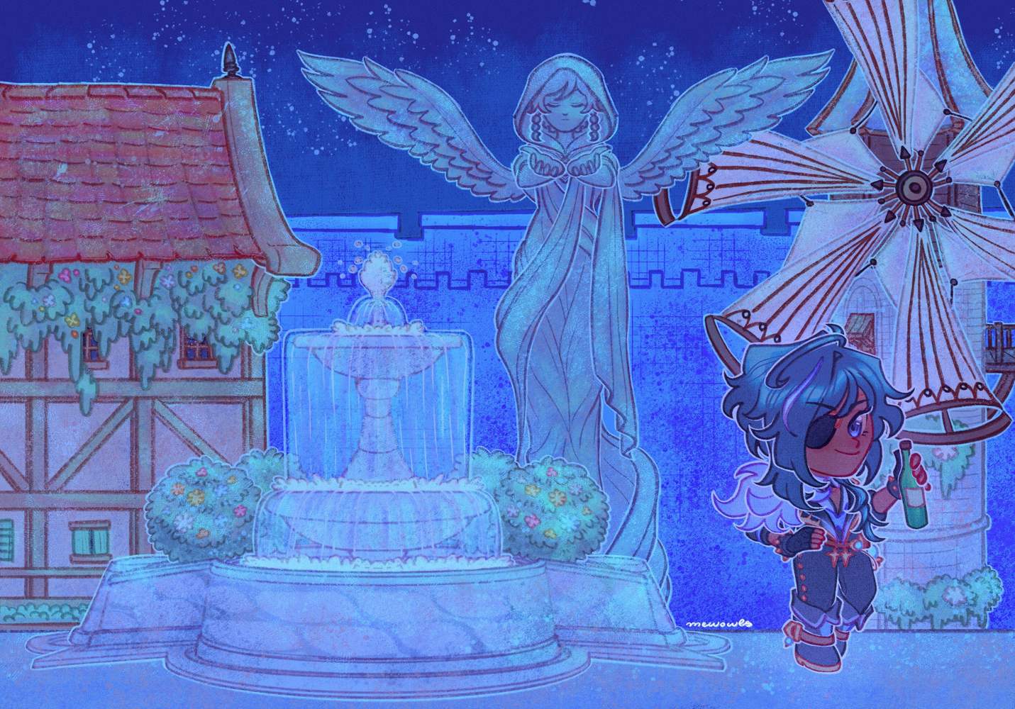 Mondstadt Wallpaper series: Ragbros (PC and mobile) Genshin Impact ...