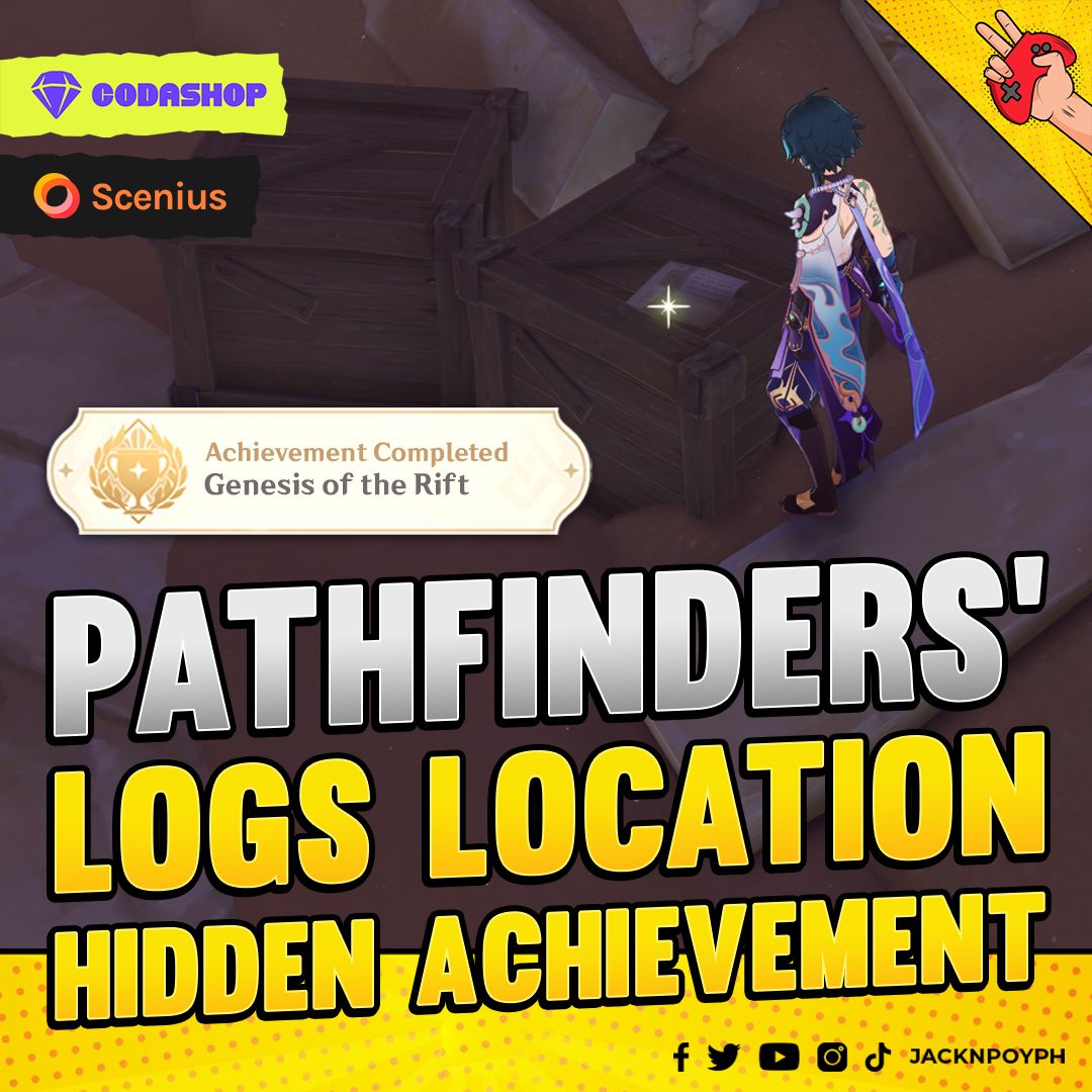 [Version 3.4] Pathfinders' Logs Locations Hidden Achievement Genshin ...