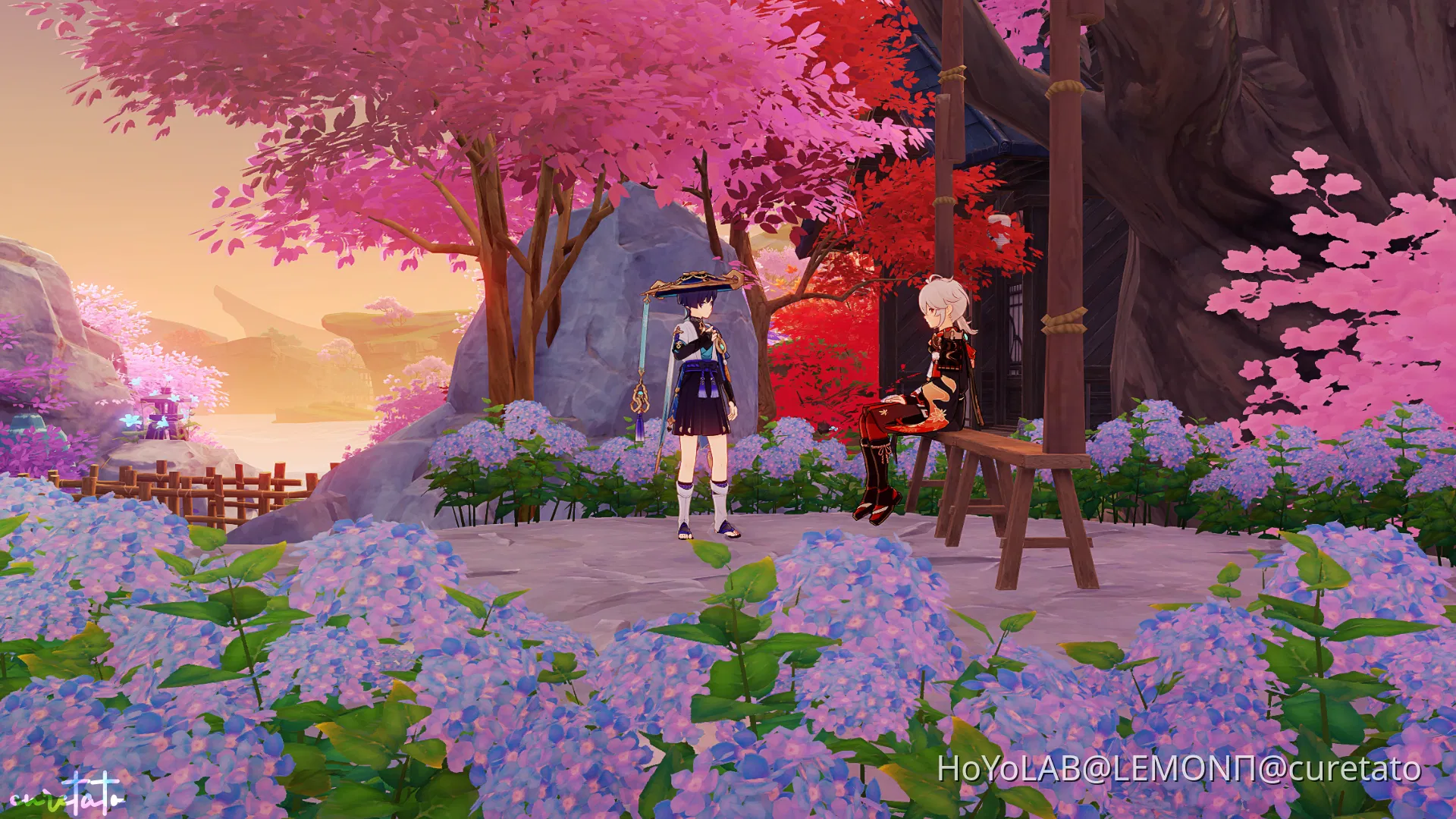 Sakura Bridge{56648437713} Genshin Impact | HoYoLAB