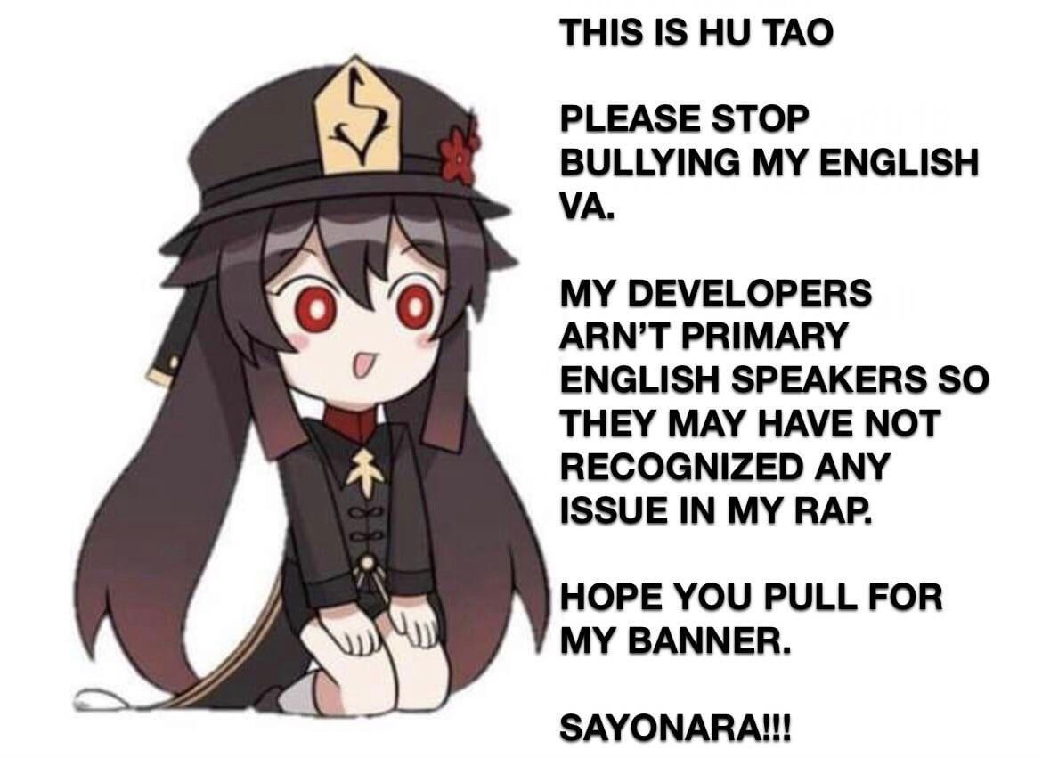 Message from Hu Tao ! Genshin Impact | HoYoLAB