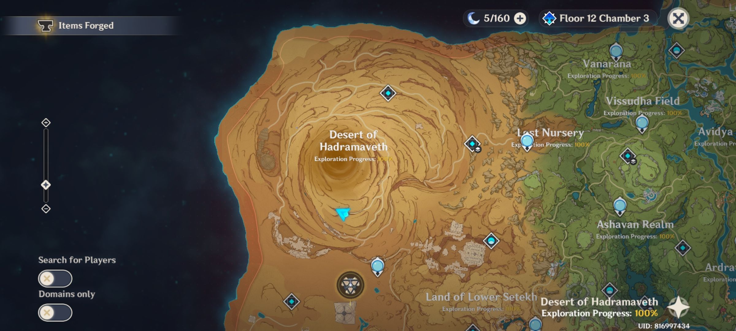 Desert of Hadramaveth 100% Genshin Impact | HoYoLAB