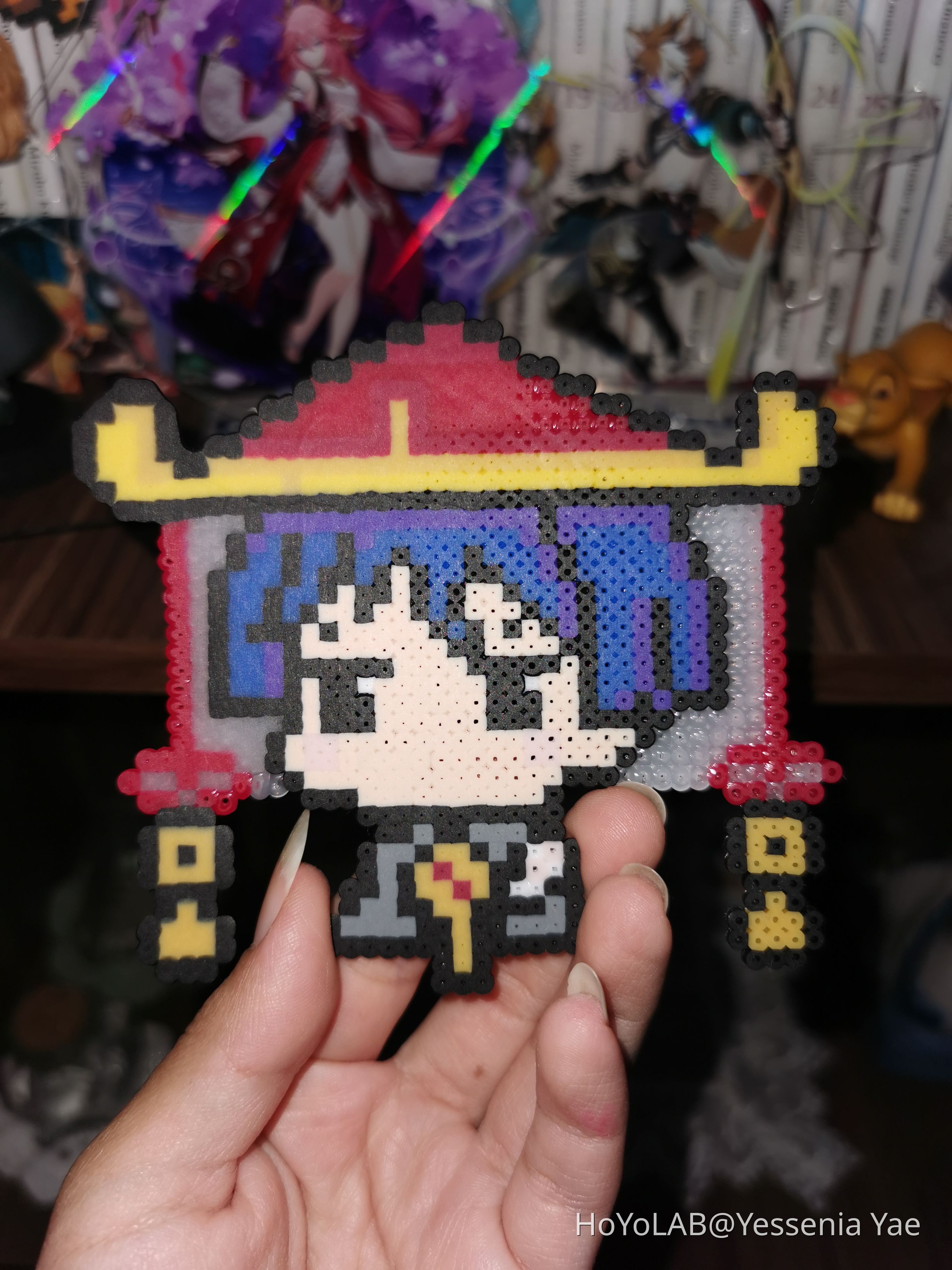 Hama Beads Genshin Impact | HoYoLAB