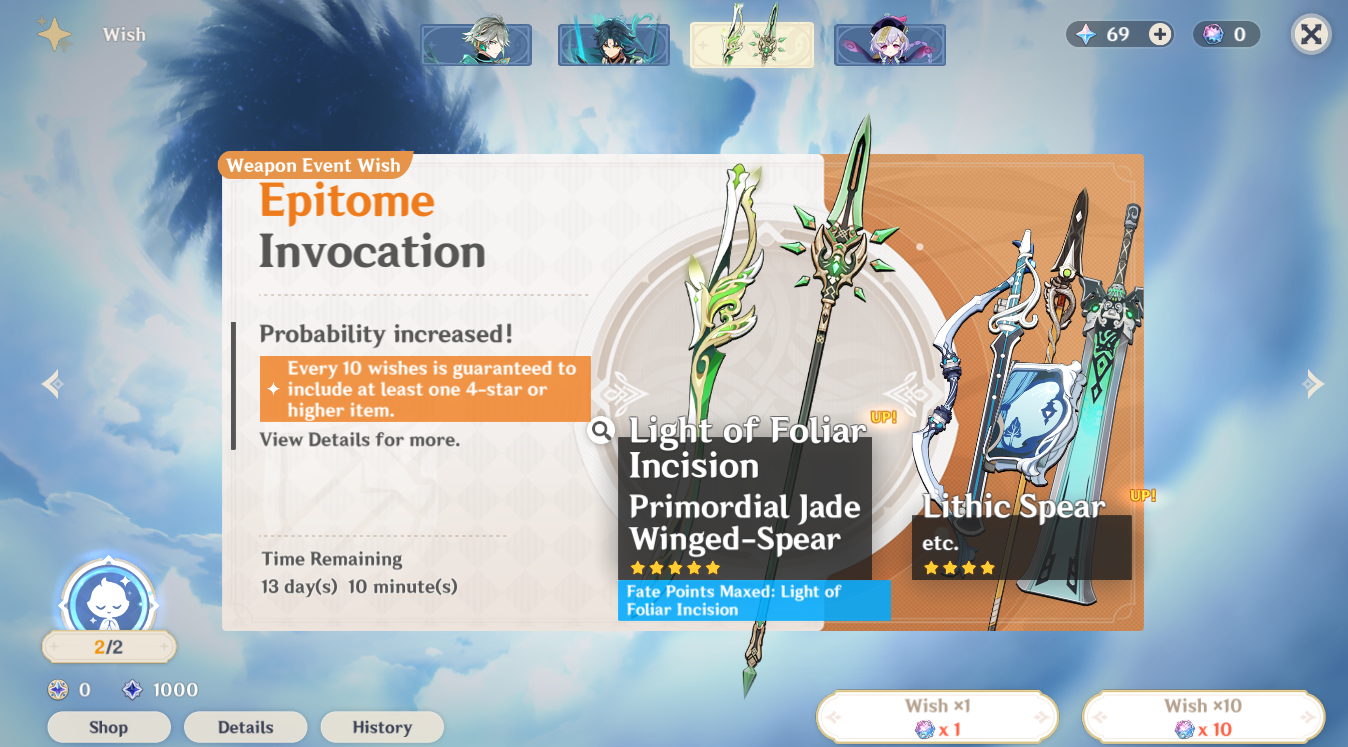 I love the weapon banner. Genshin Impact | HoYoLAB