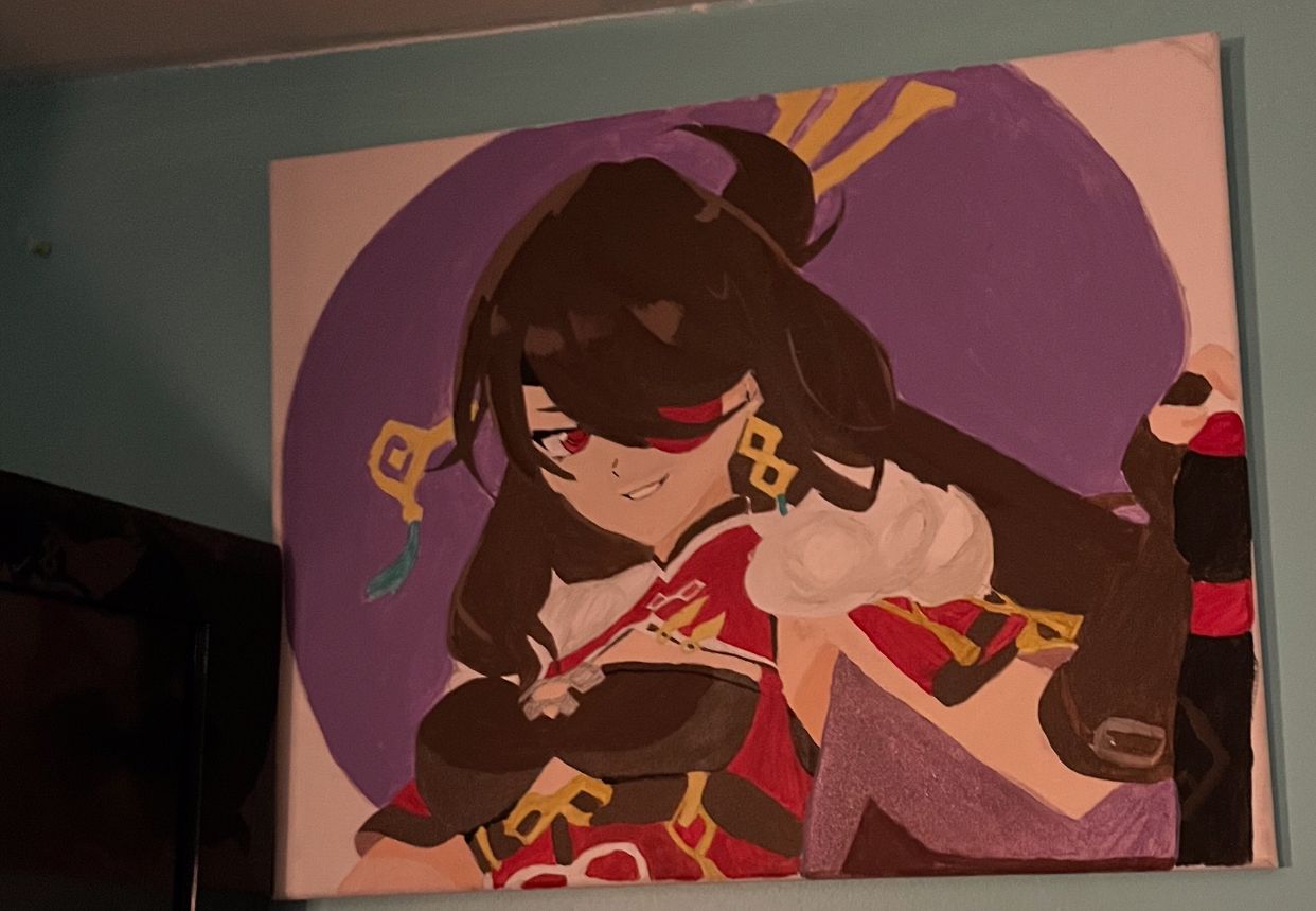 Old Beidou painting Genshin Impact | HoYoLAB