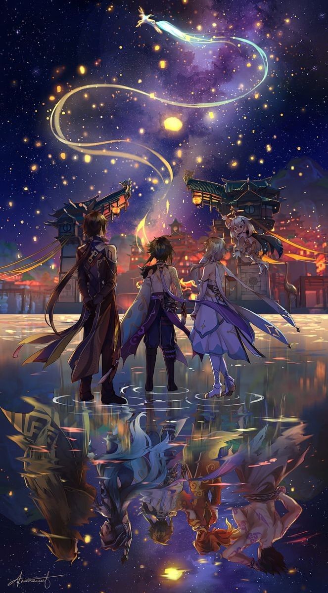My Lantern Rite plans with Xiao Genshin Impact | HoYoLAB