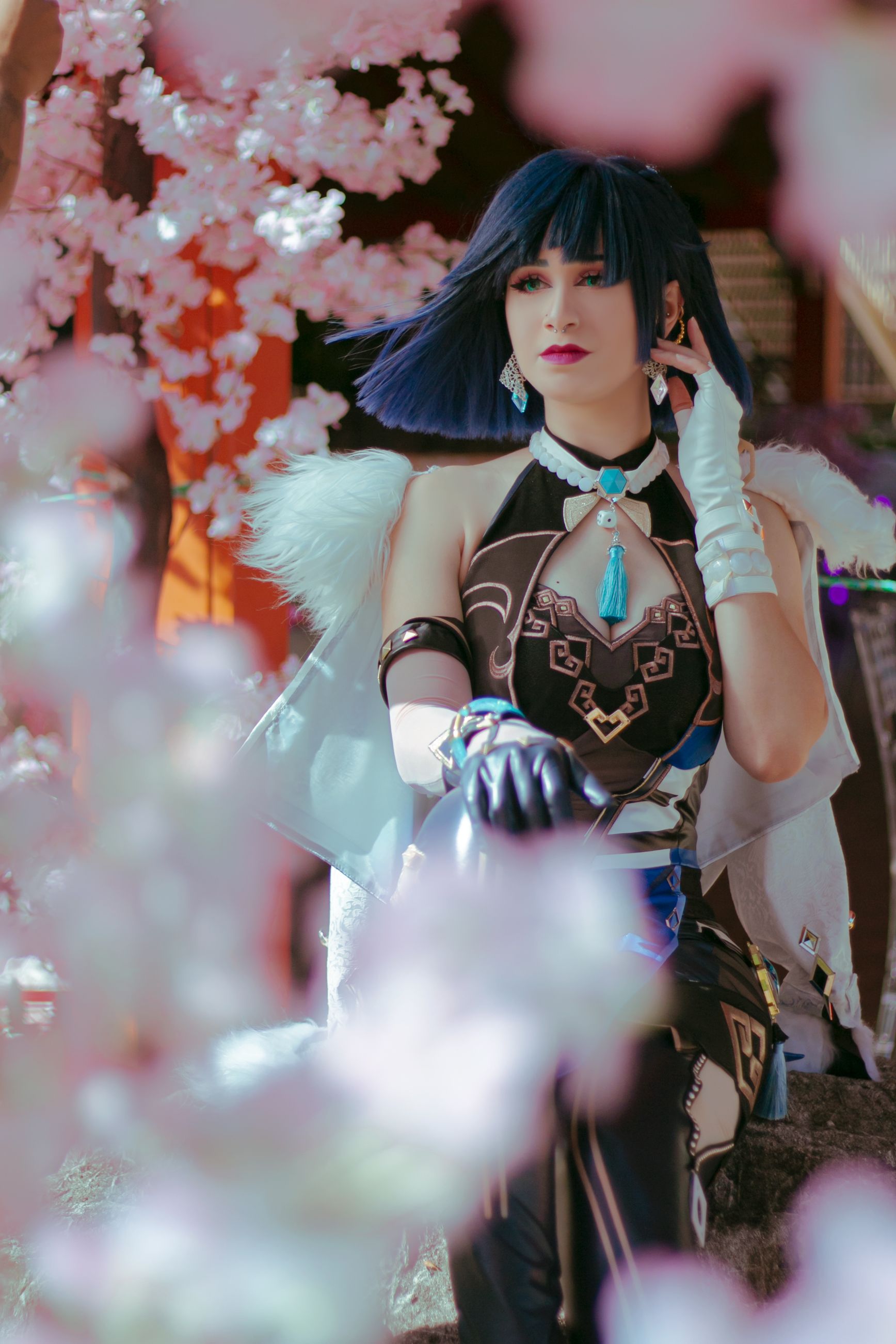 My Yelan cosplay 🎲💙 Genshin Impact | HoYoLAB