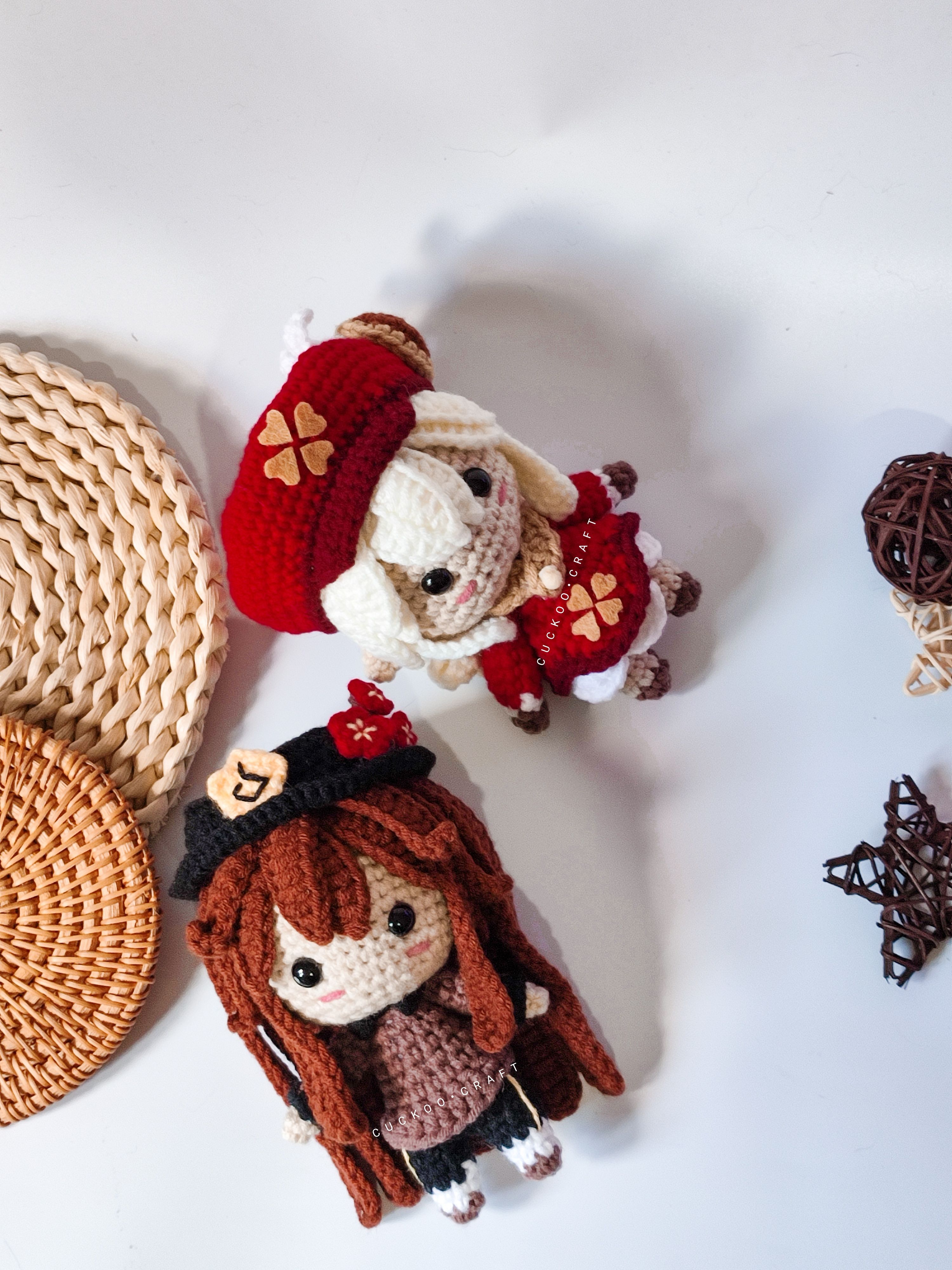 Klee and Hutao Crochet/Amigurumi Genshin Impact | HoYoLAB