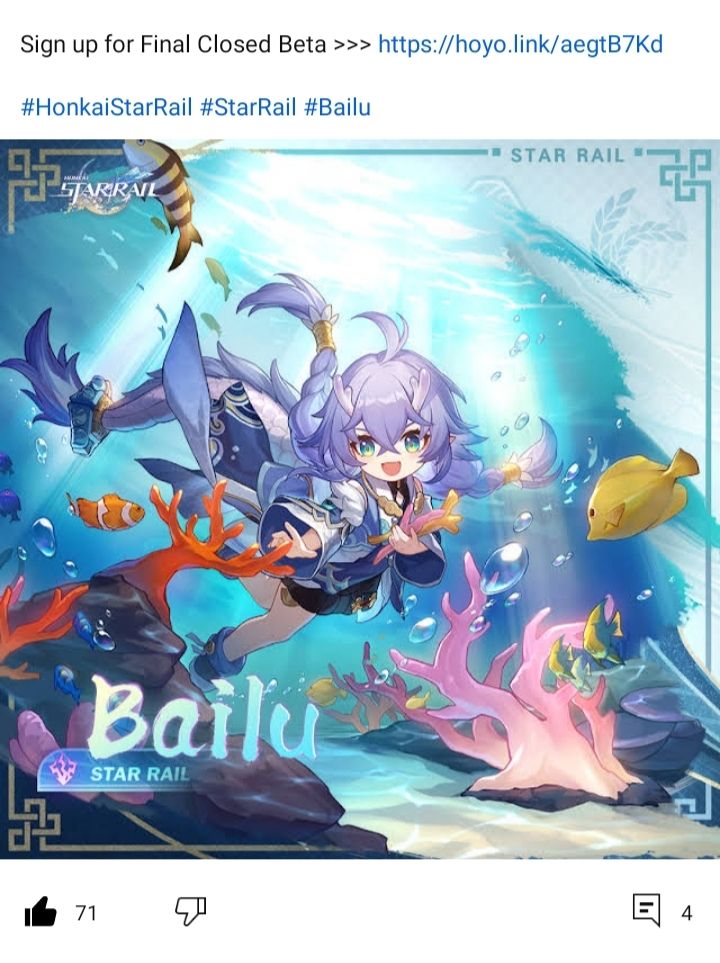 Bailu, so cute 😍 Honkai: Star Rail | HoYoLAB