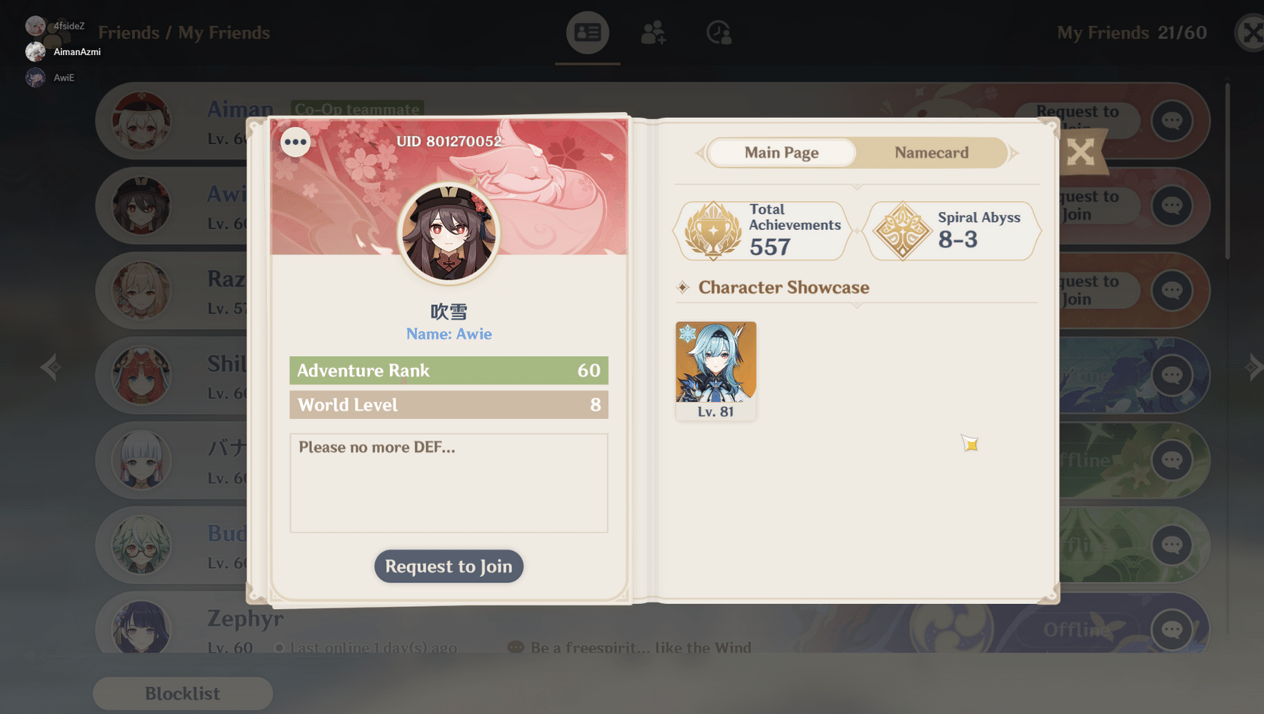 Help my friend please, His account got hacked and changed names Genshin Impact | HoYoLAB