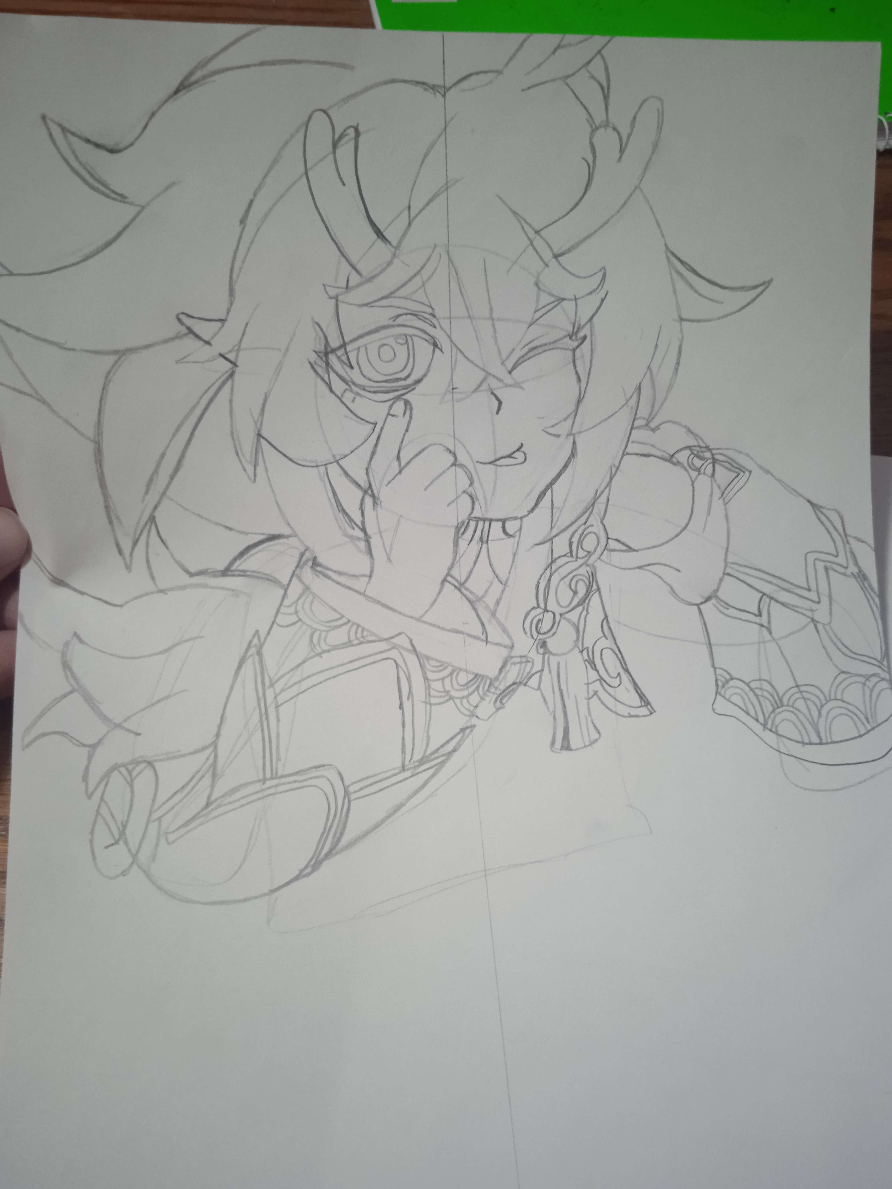 Bailu drawing Honkai: Star Rail | HoYoLAB