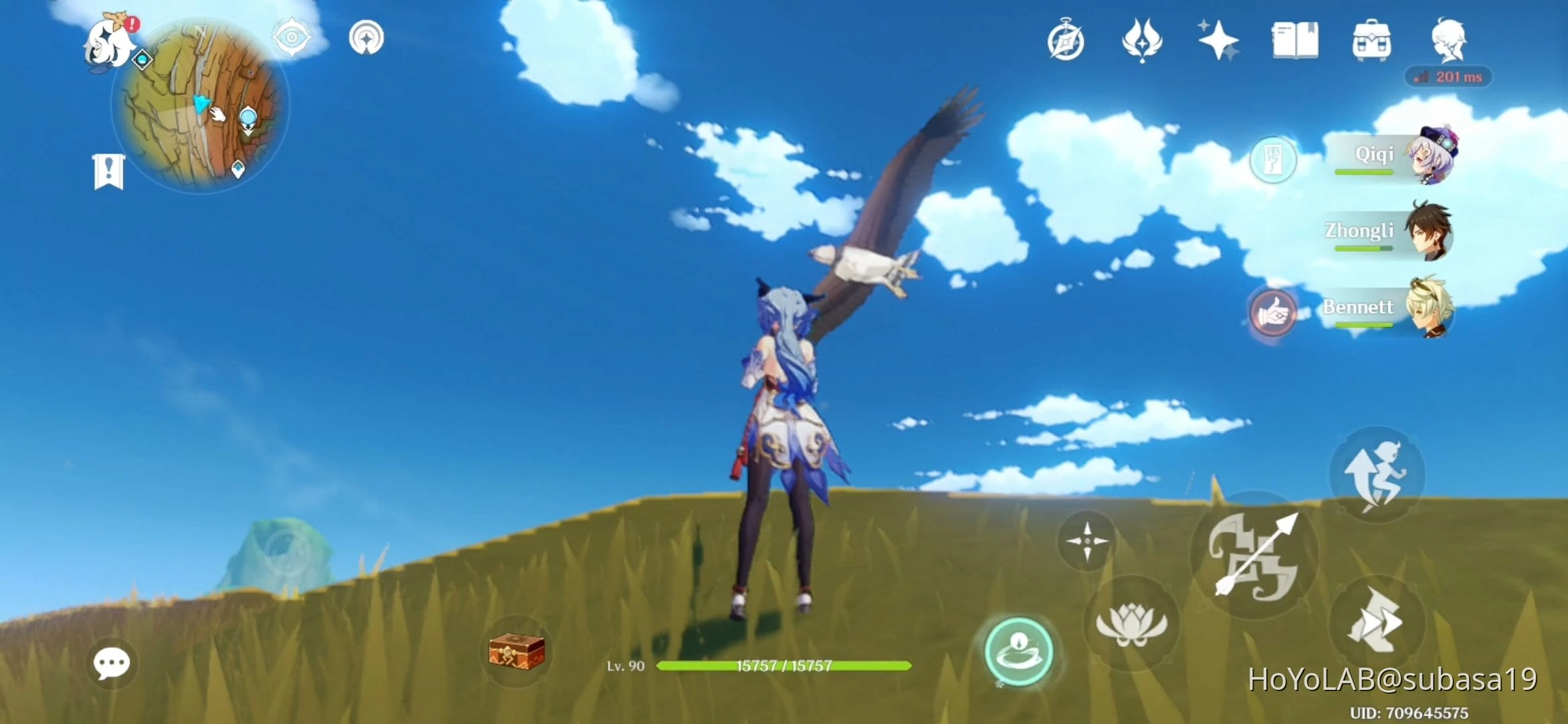 Hit falcon mid flight...easy achievement Genshin Impact | HoYoLAB