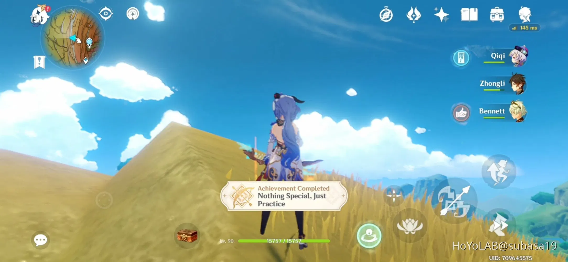 Hit falcon mid flight...easy achievement Genshin Impact | HoYoLAB