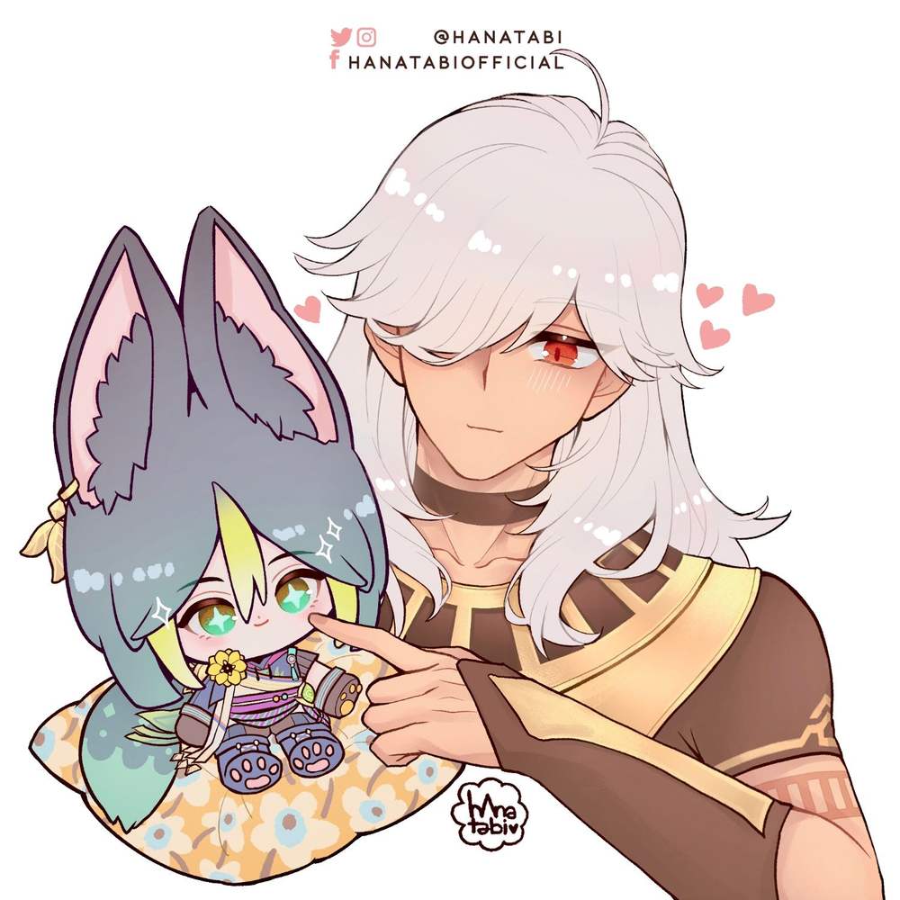 Cynonari and their mini plushies⚖️🪴 Genshin Impact | HoYoLAB