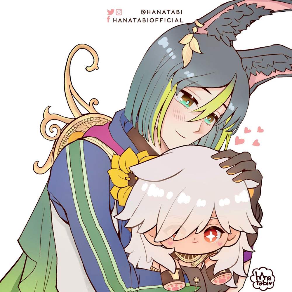 Cynonari and their mini plushies⚖️🪴 Genshin Impact | HoYoLAB