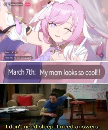 March 7th is Elysia's daughter!?? Honkai: Star Rail | HoYoLAB