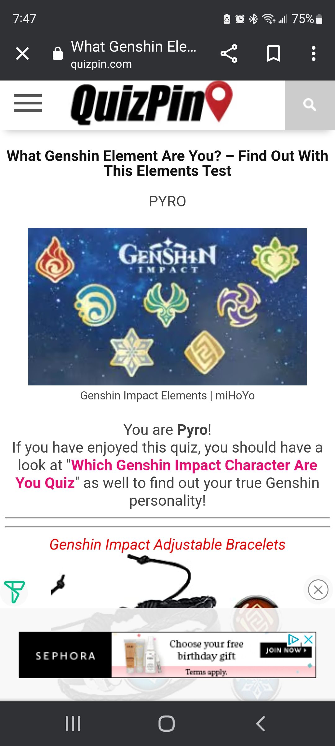 What element are you? Genshin Impact | HoYoLAB