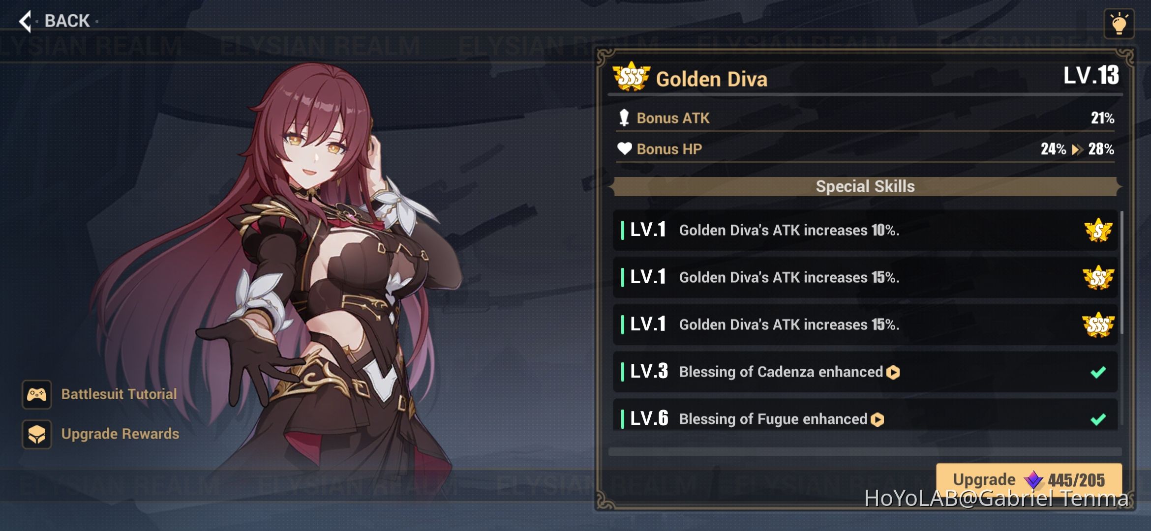 What A Stunning Performance from the Golden Diva (Eden) Elysian Realm ...