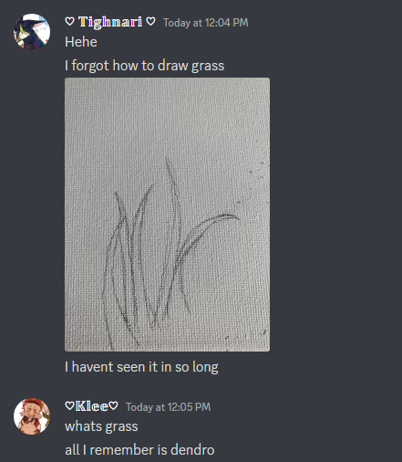 "Whats grass?" Genshin Impact | HoYoLAB