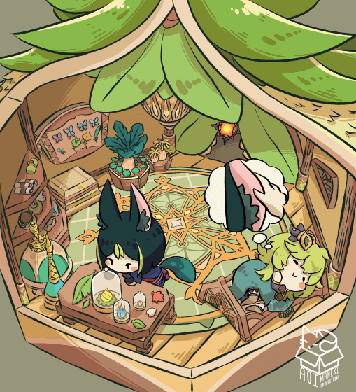 Relaxing in Tighnari's House Genshin Impact | HoYoLAB