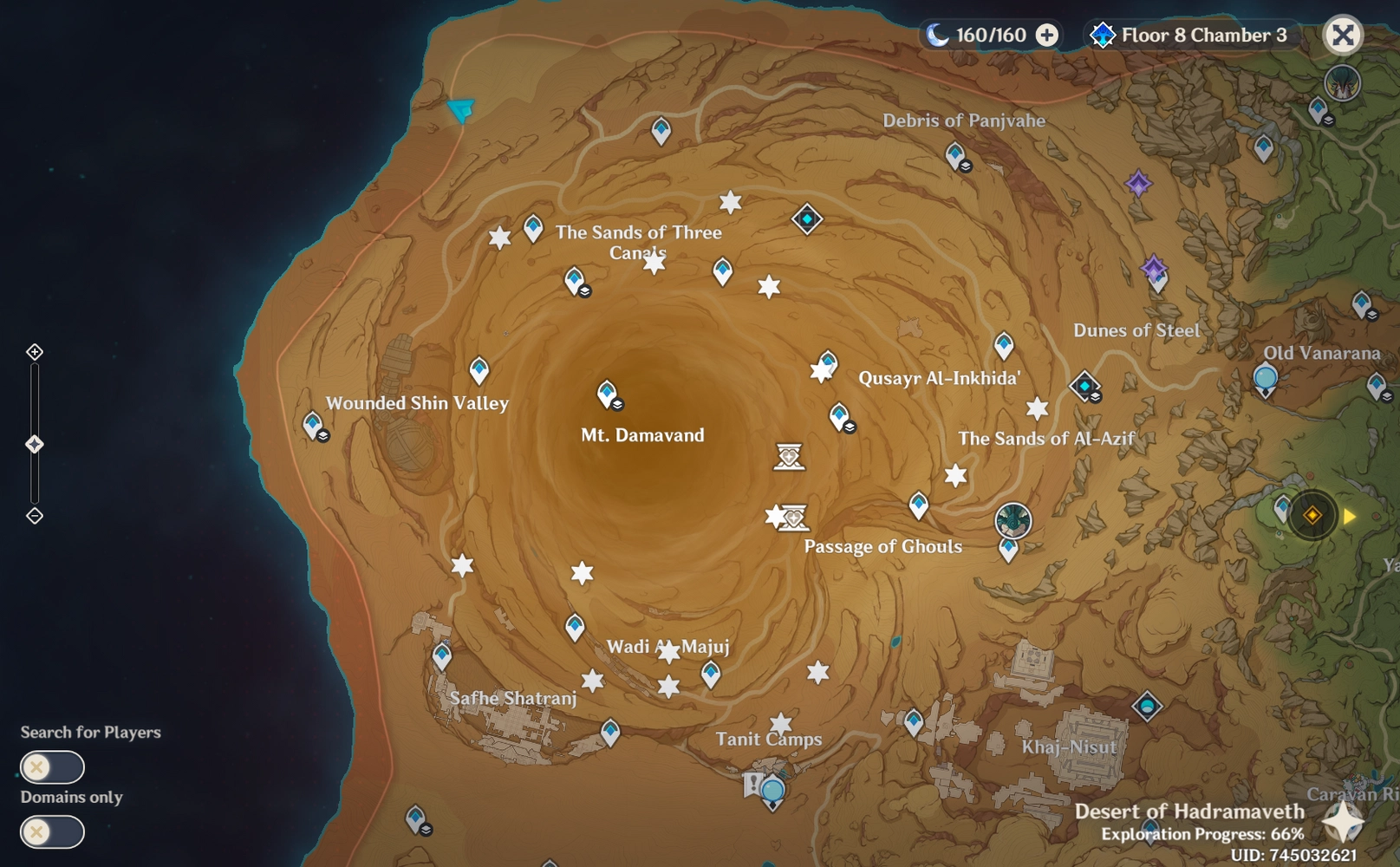 Locations of Sandstorm beacons Genshin Impact | HoYoLAB