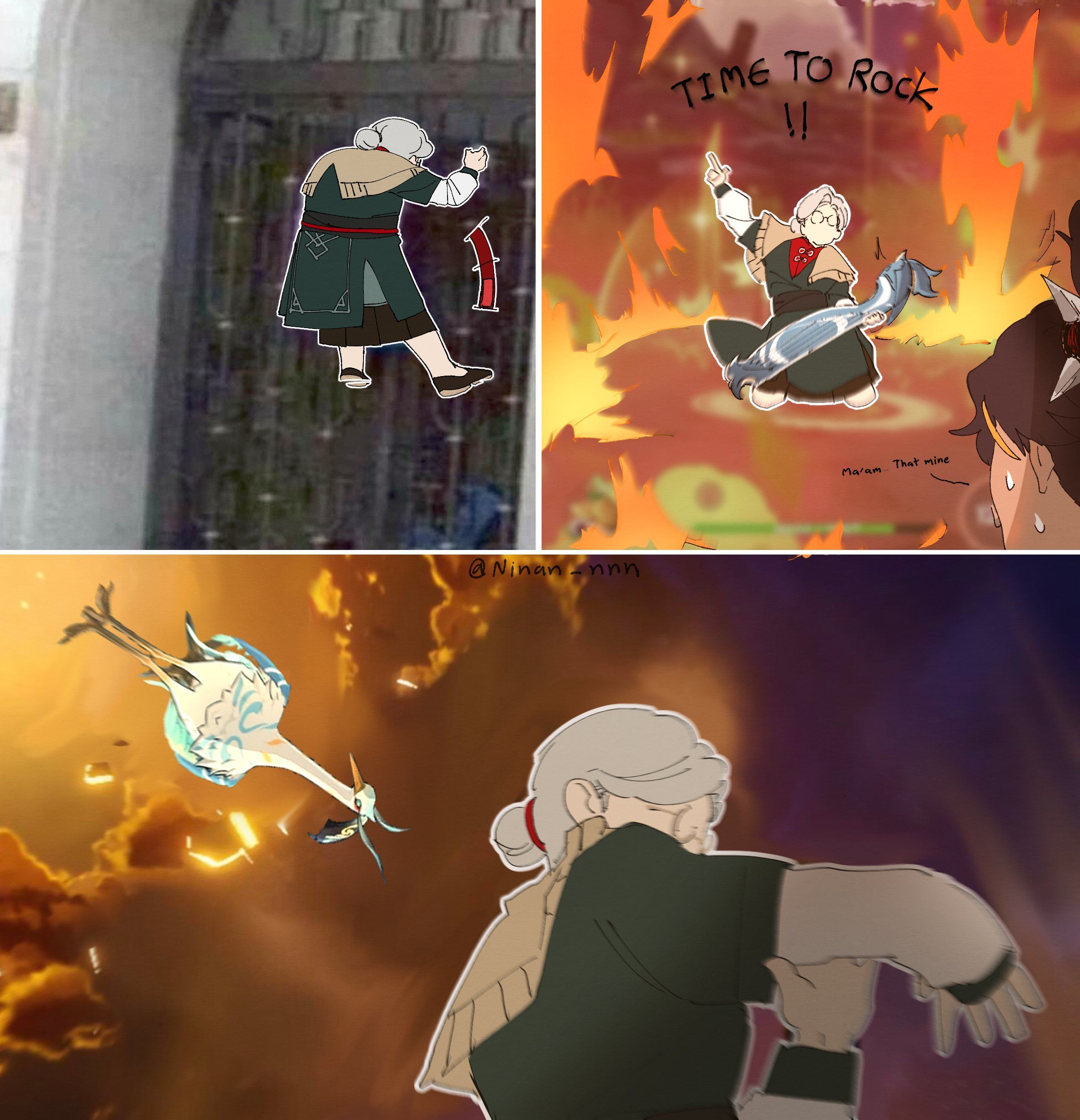 Si Madame Ping fuera jugable 😂 Genshin Impact | HoYoLAB