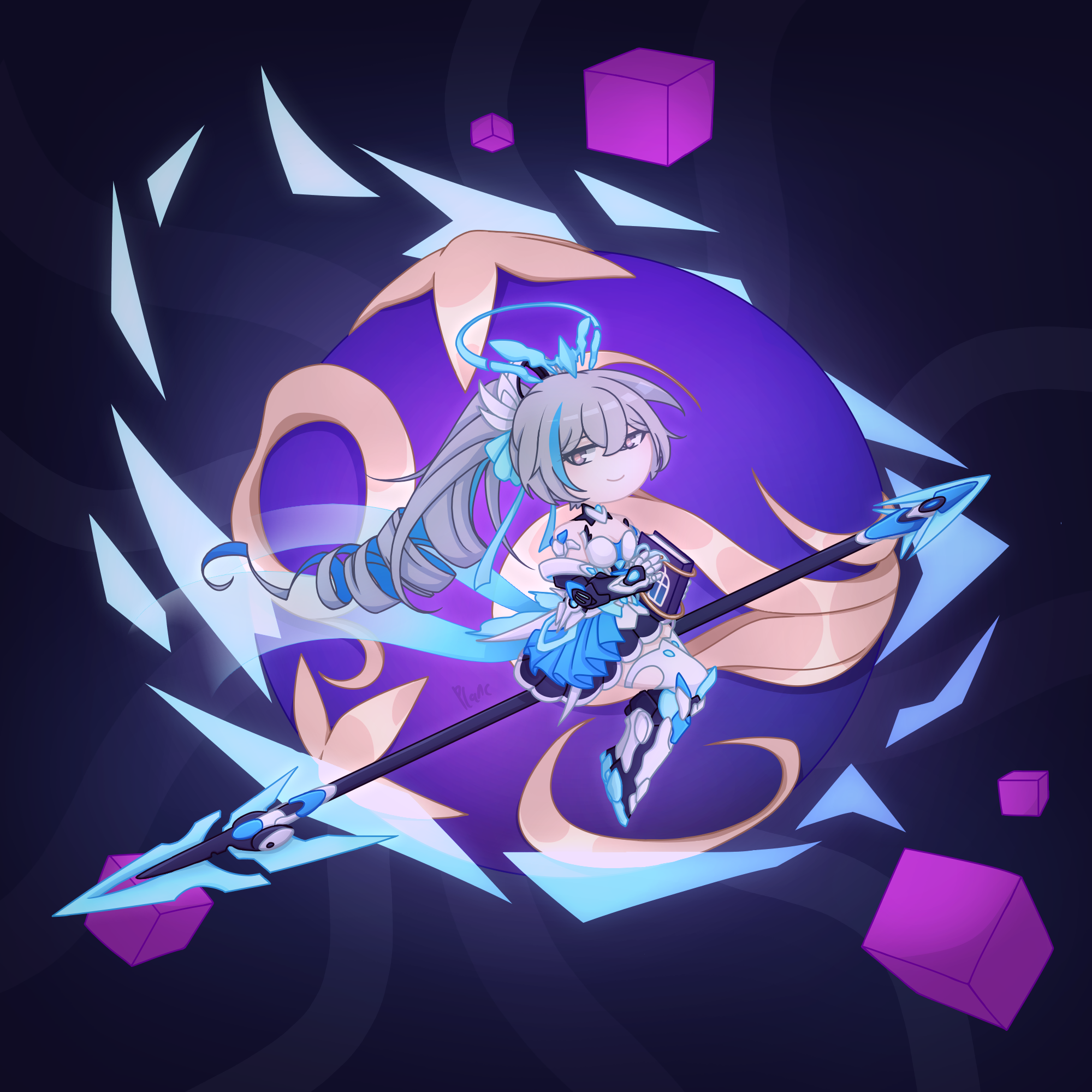 Seeking for Truth (Herrscher of Truth fanart) Honkai Impact 3rd | HoYoLAB