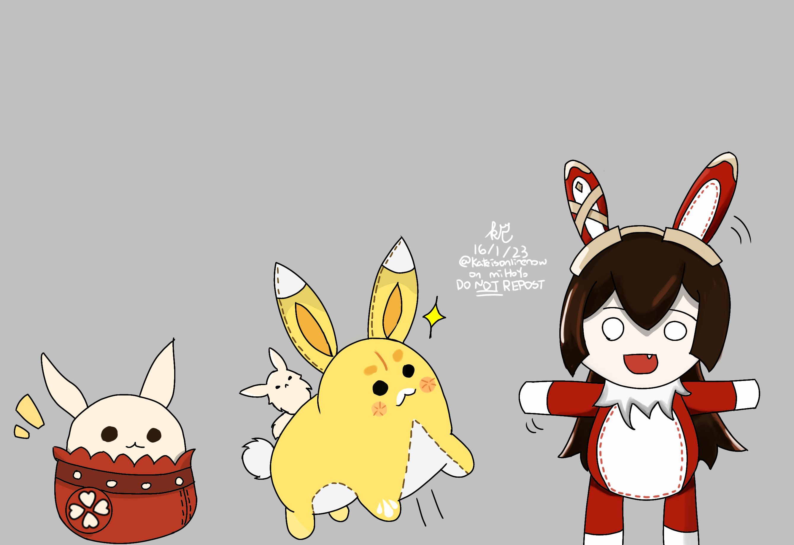 Happy Rabbit Year!! Genshin Impact | HoYoLAB