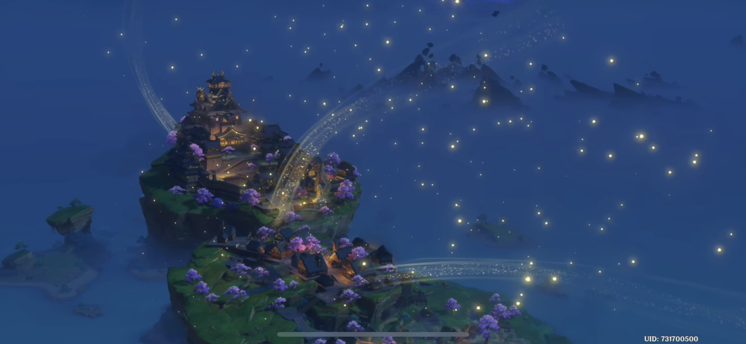 Inazuma starry night Genshin Impact | HoYoLAB