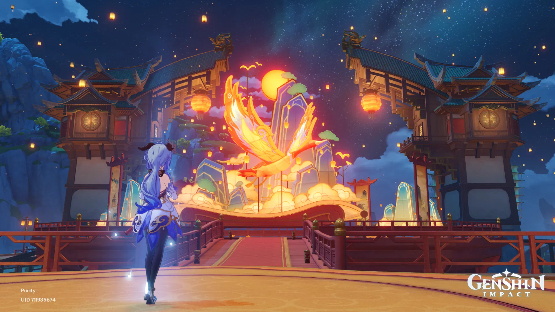 Lantern rite screenshots featuring Ganyu Genshin Impact | HoYoLAB