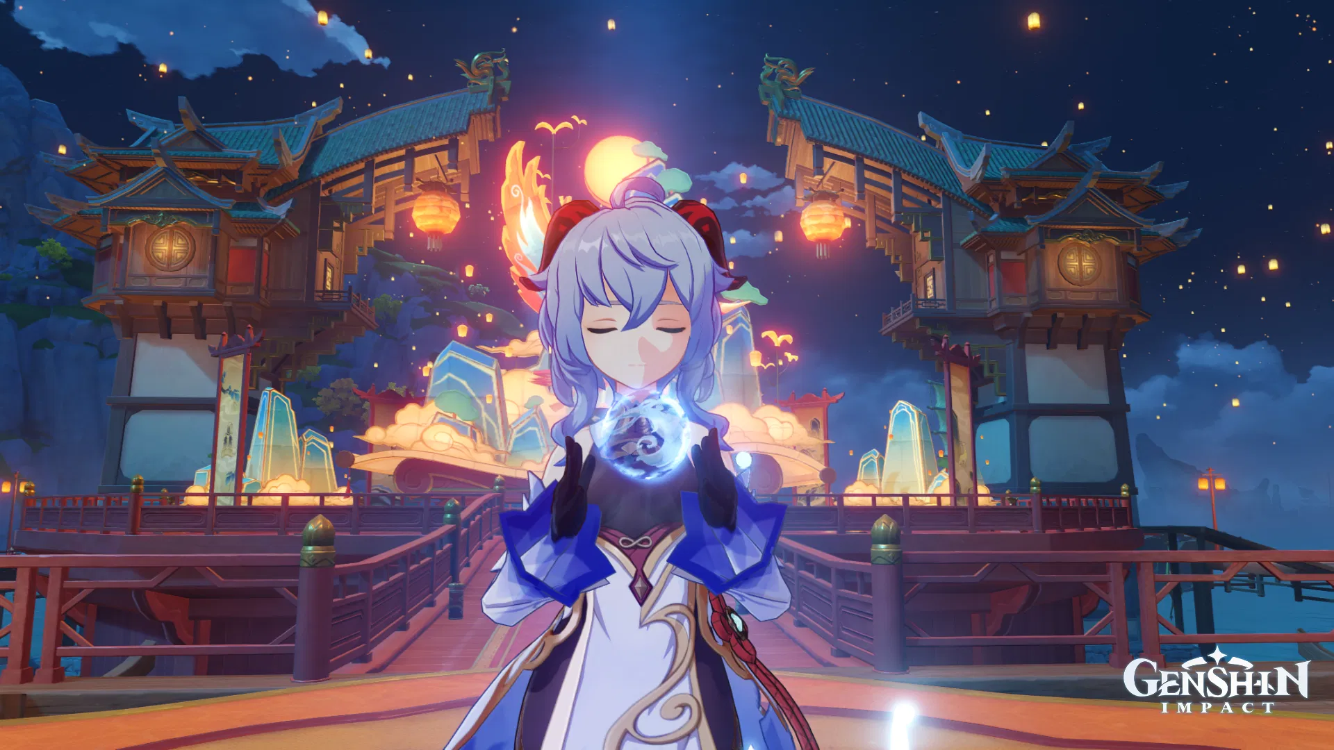 Lantern rite screenshots featuring Ganyu Genshin Impact | HoYoLAB